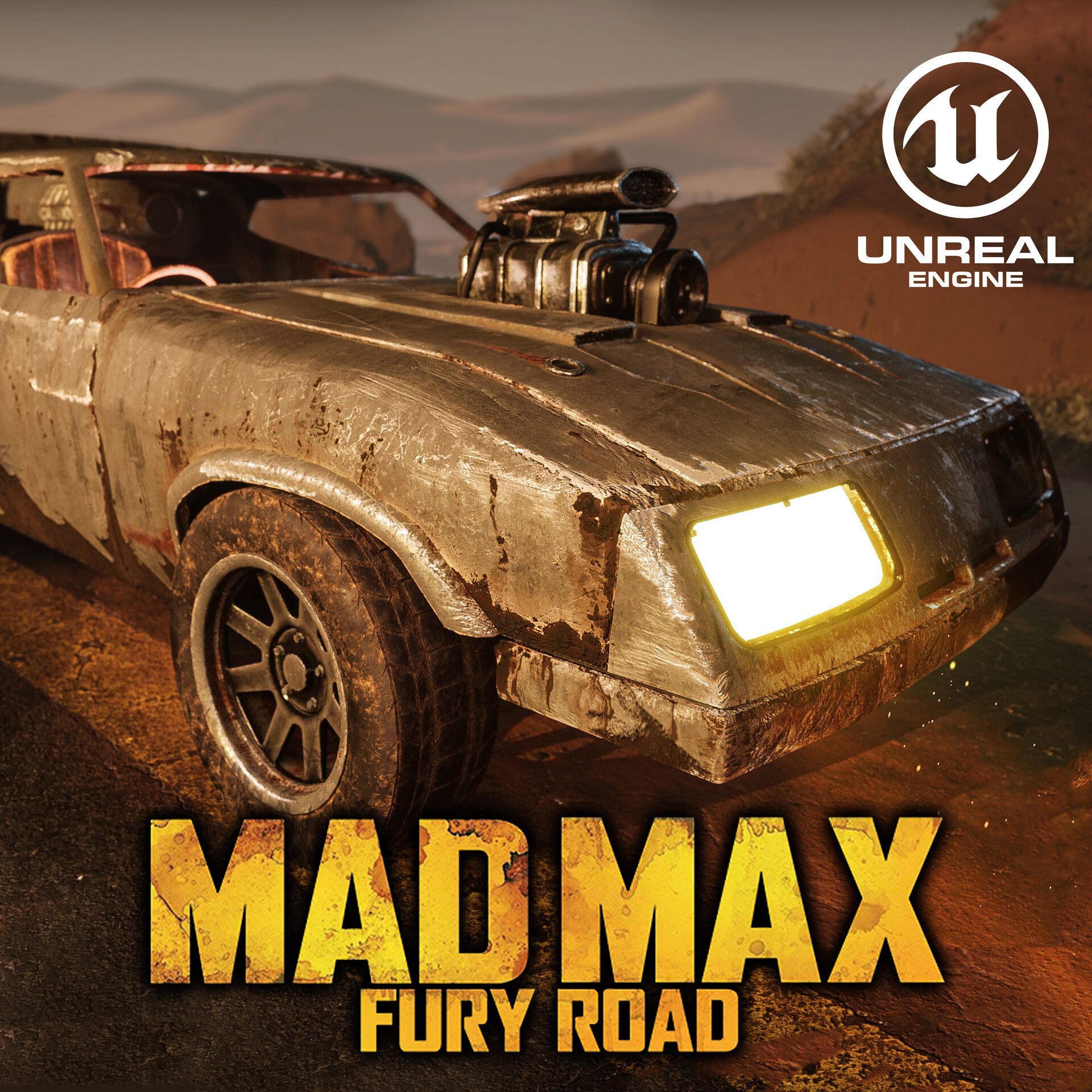 ArtStation - MAD MAX CAR