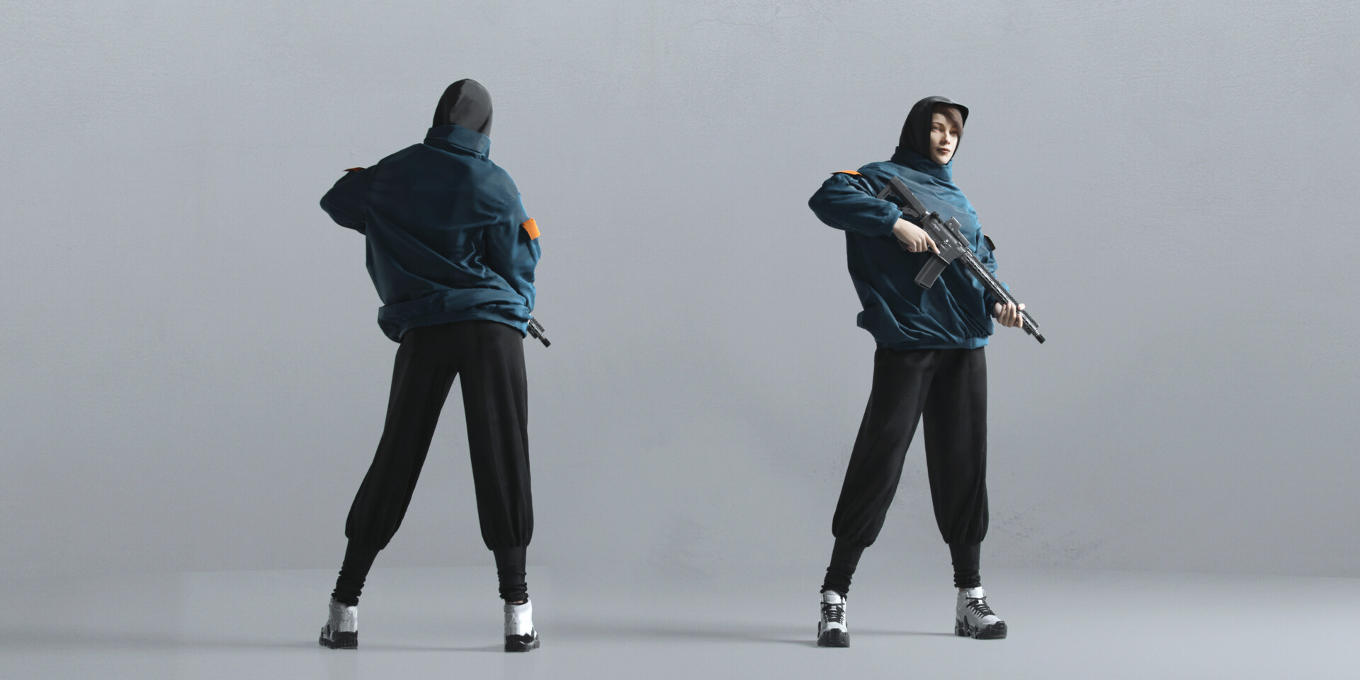 ArtStation - Street soldier - Character