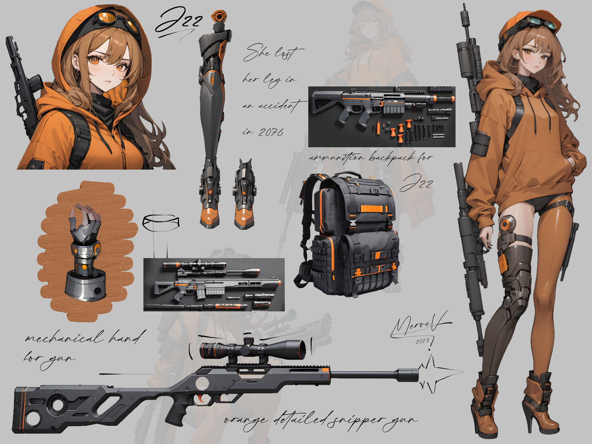 ArtStation - J22 - Cyborg