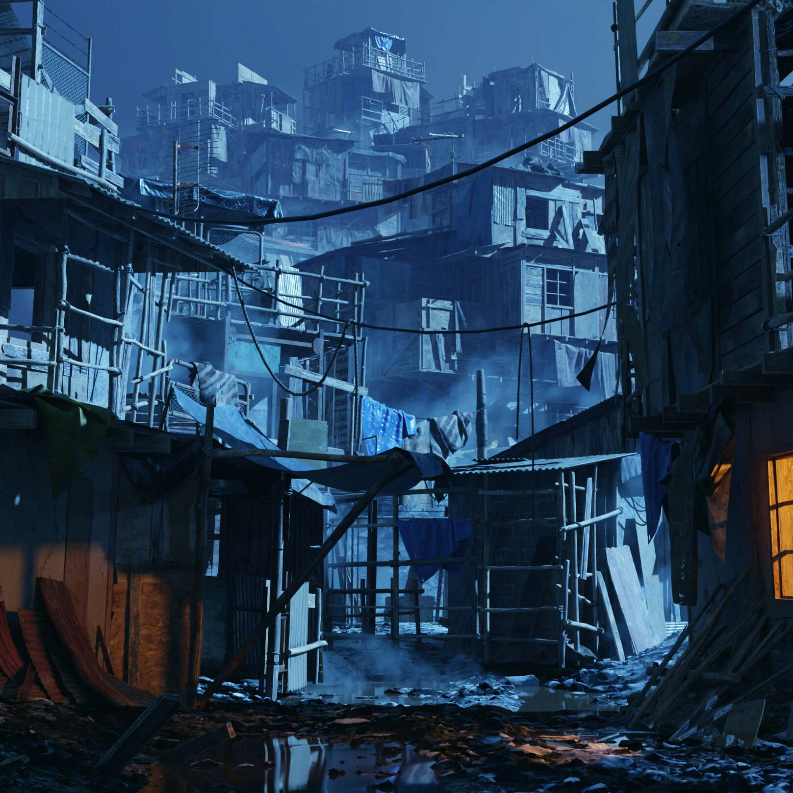 ArtStation - Abandoned Buildings