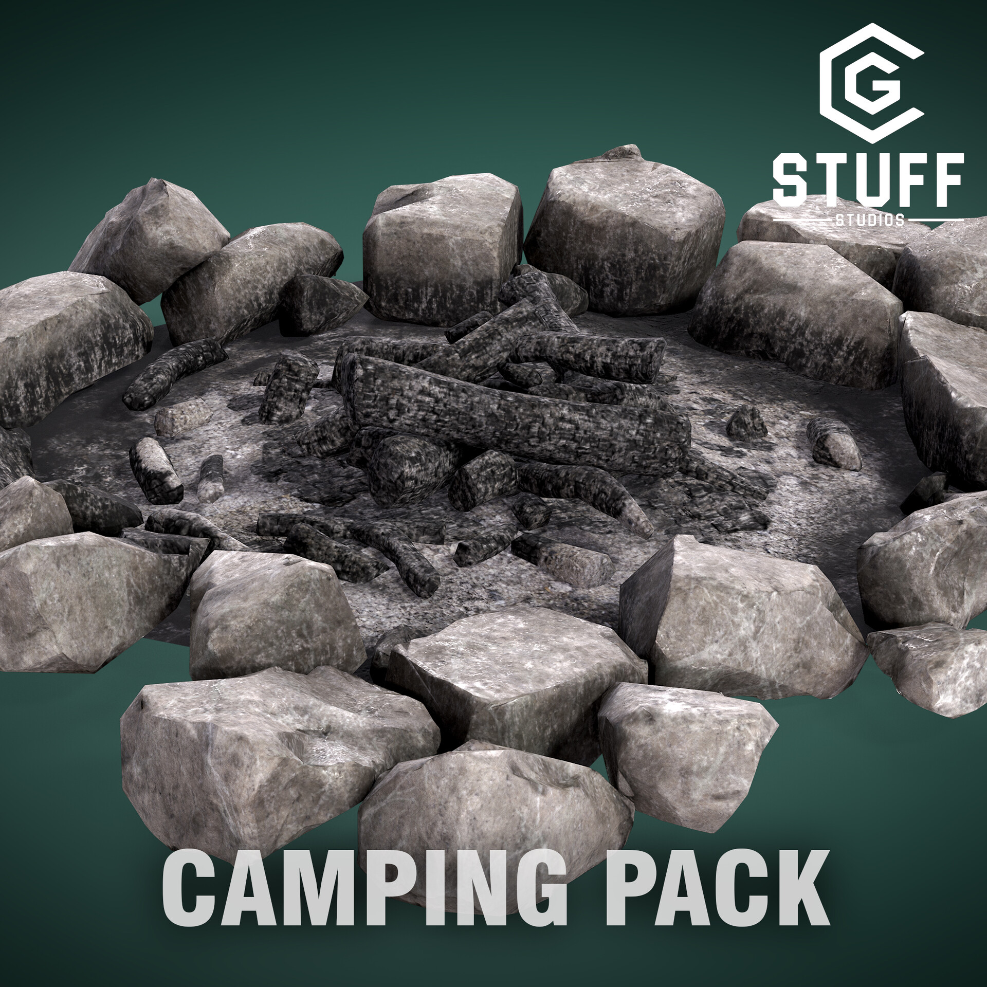 ArtStation - Fireplace