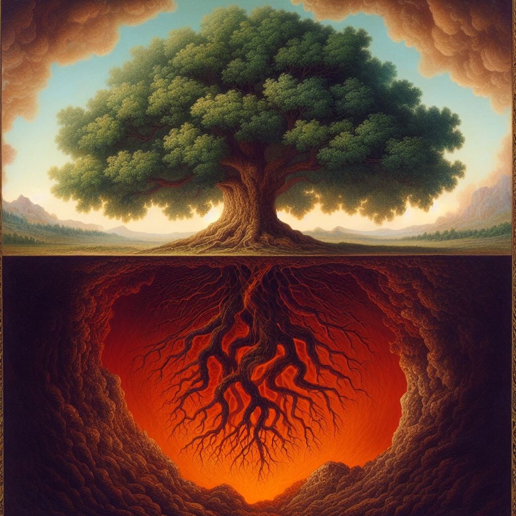 ArtStation - The Oaken Tree - Epic Landscape Art