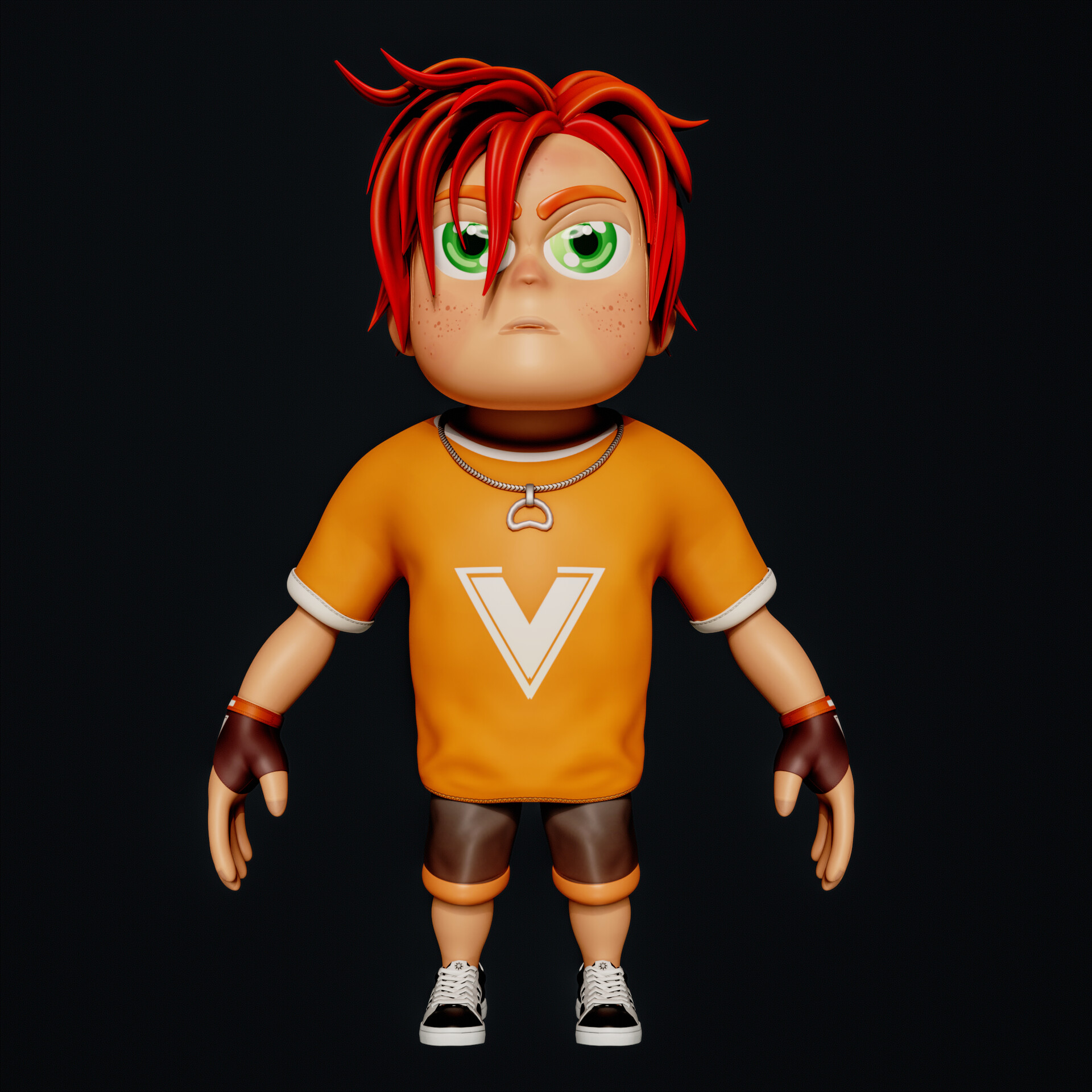 ArtStation - Stylized Cartoon Boy Character