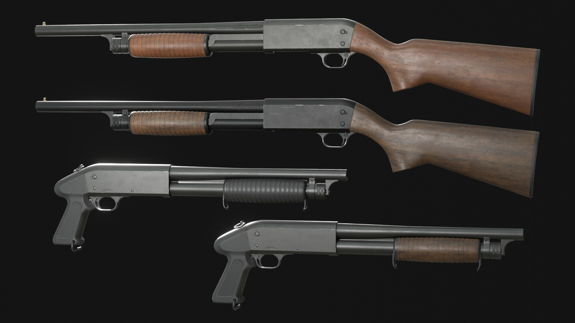 Hao Liu - Ithaca Model 37 Pump-Action Shotgun
