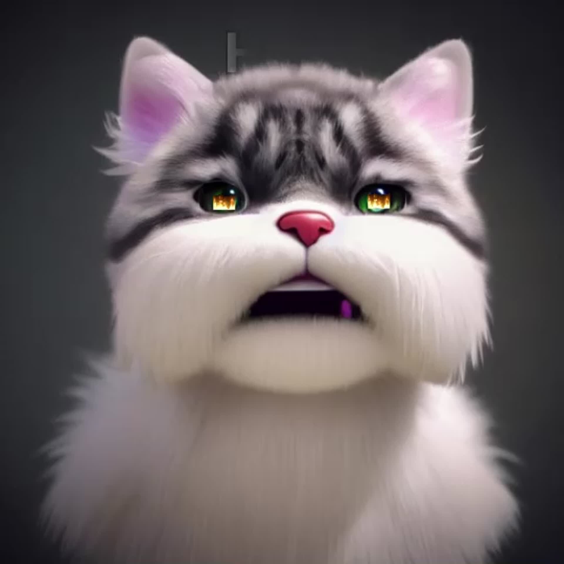 ArtStation - Cat Reaction