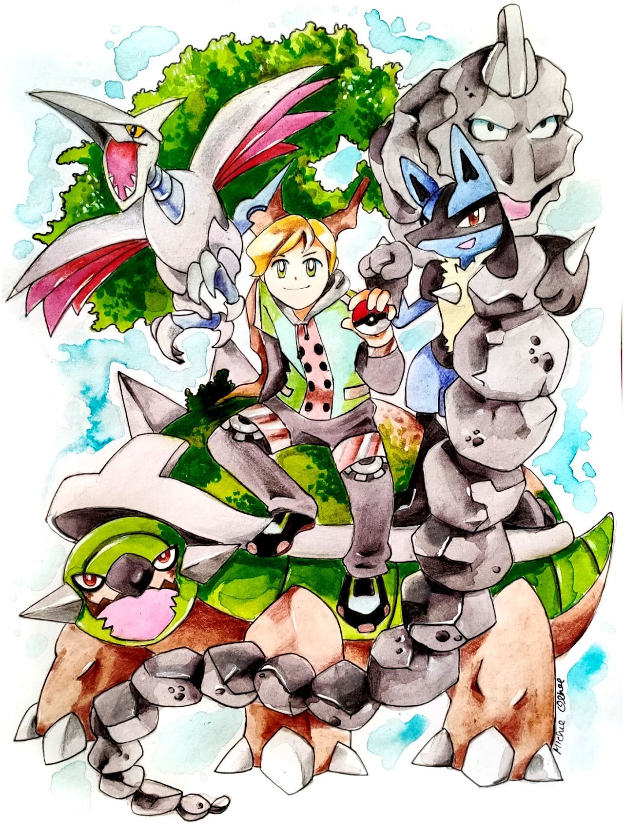 ArtStation - Pokemon Trainers