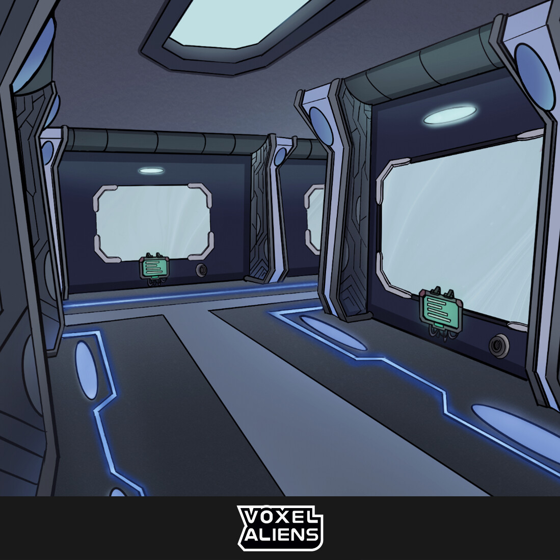 ArtStation - Alien Enclosures - Concept Art