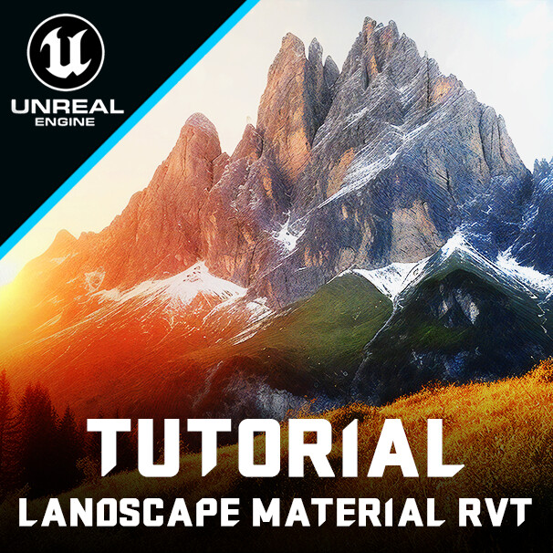 ArtStation - Create Open World Map With RVT Support - Unreal Engine 5.3