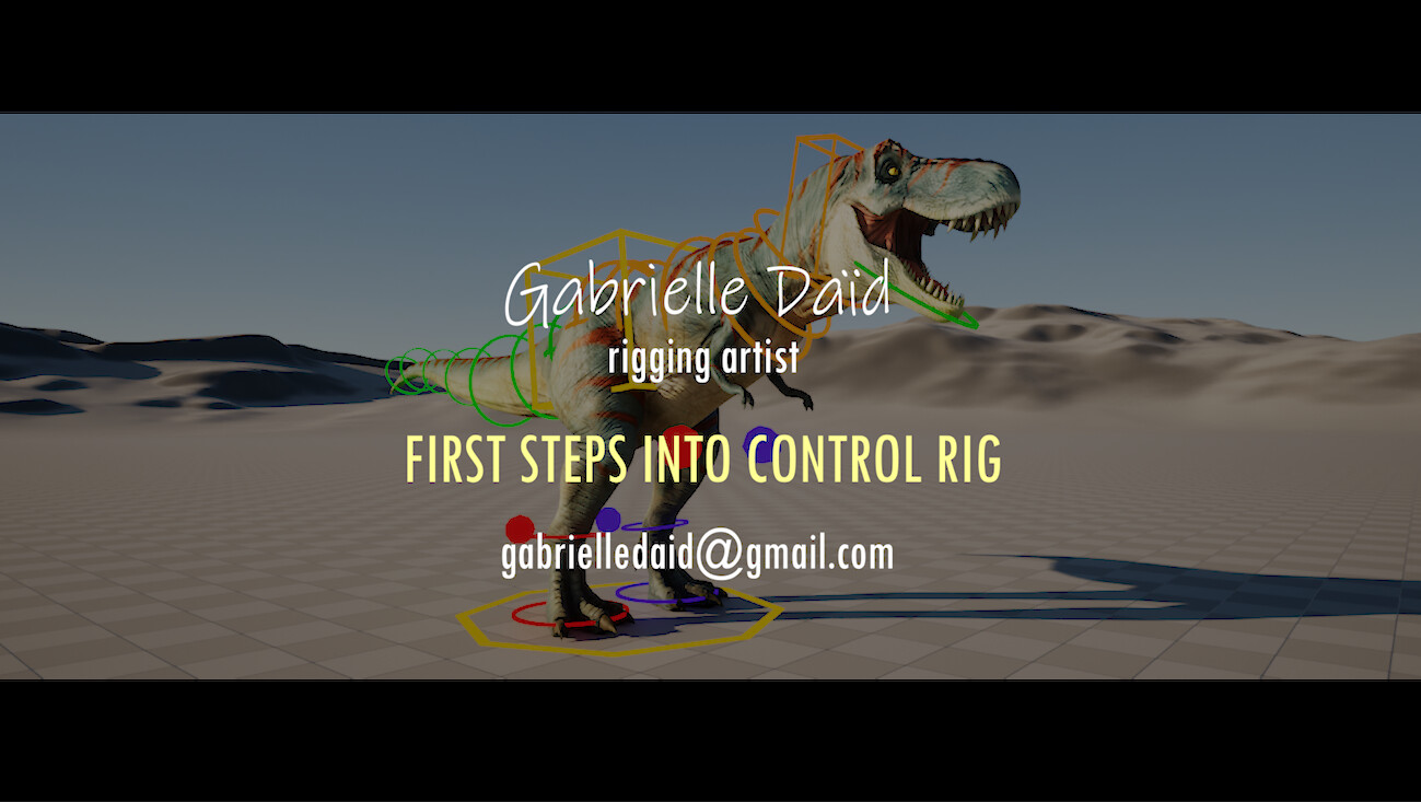 ArtStation - First steps into Control Rig