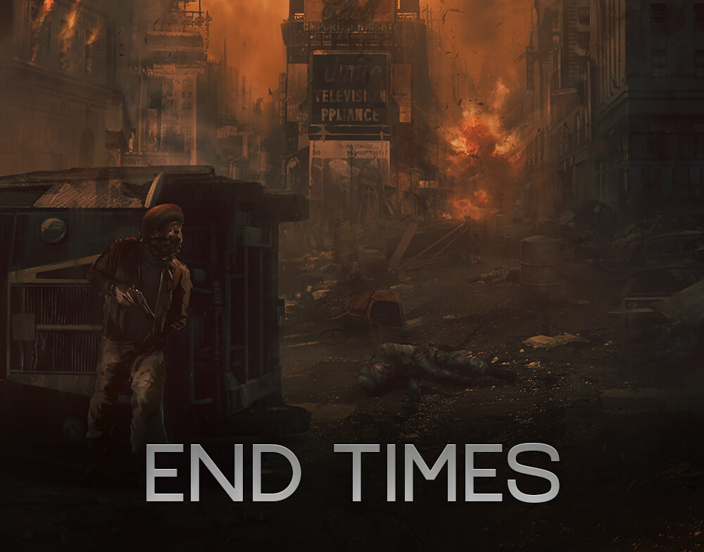 ArtStation - End Times: Cover Art / 1960s