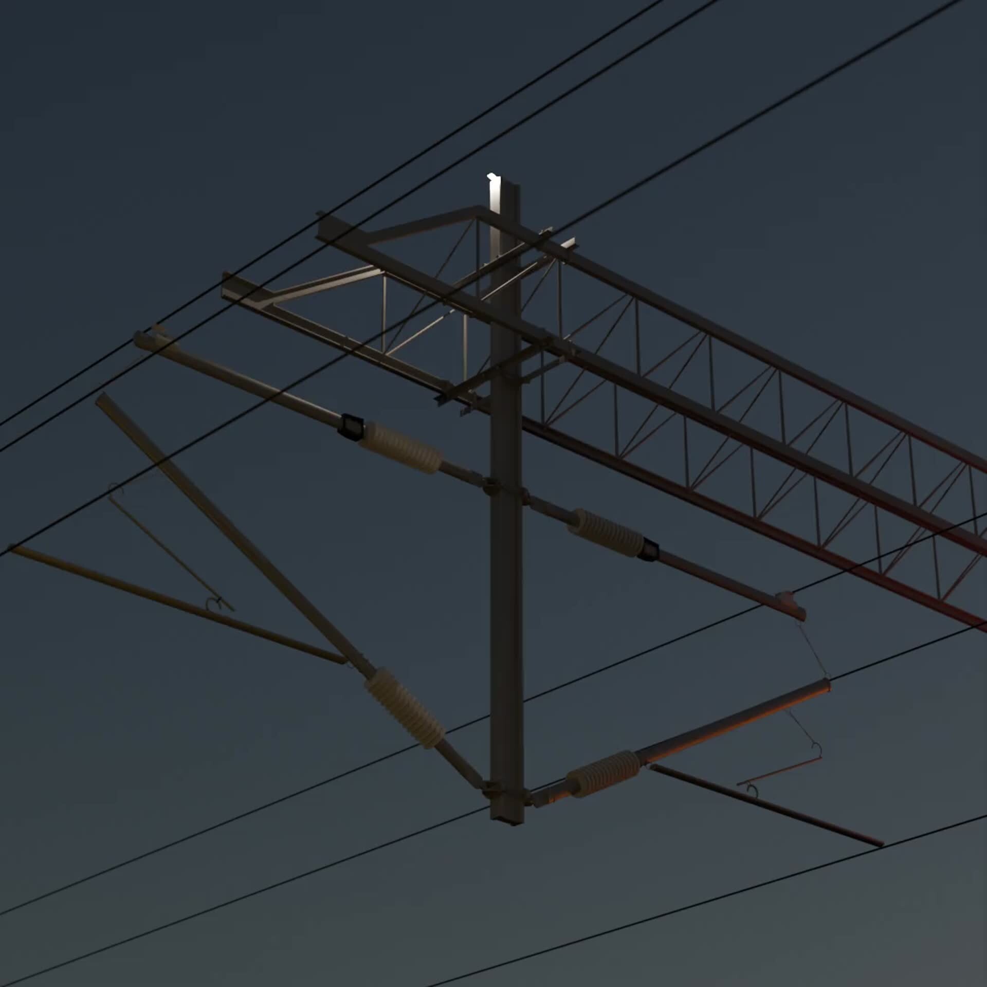 ArtStation - train lines