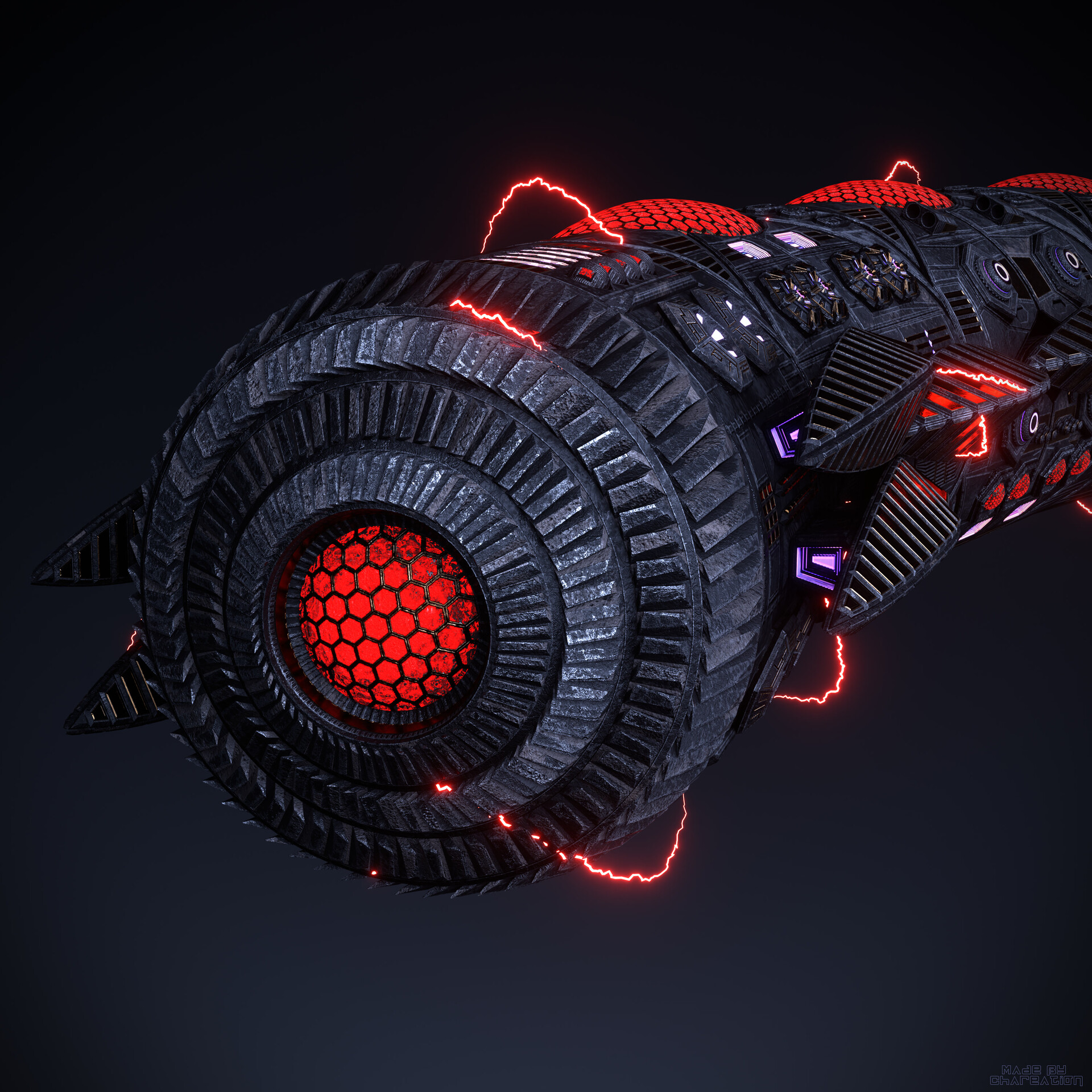 ArtStation - Mechanical Destroyer Worm