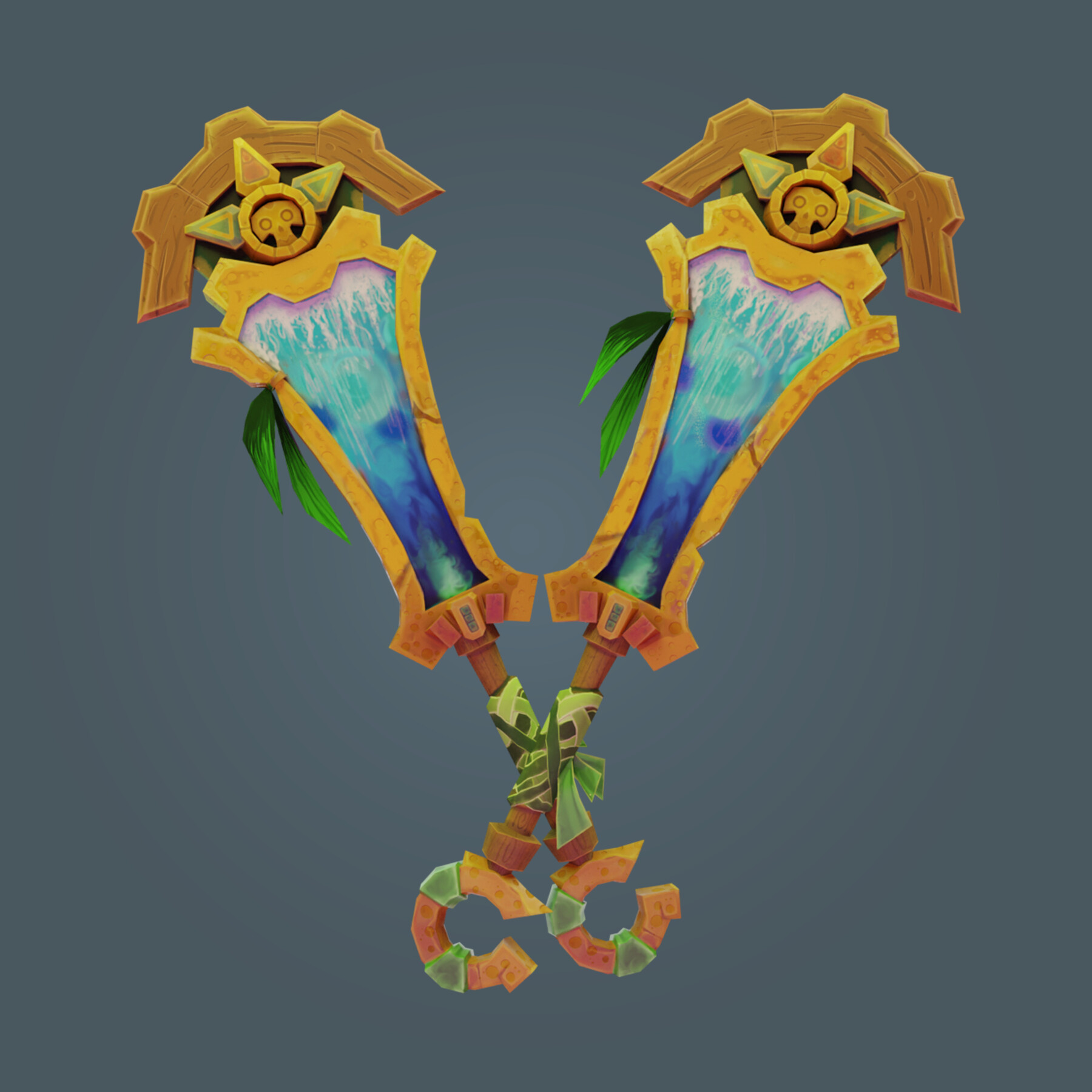 ArtStation - Sword Haind-painted Texture 3D Model