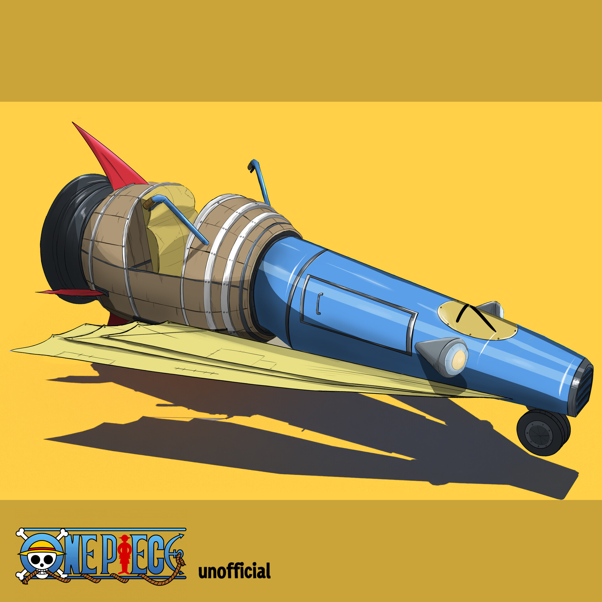 ArtStation - One Piece Vehicle Design Fanart