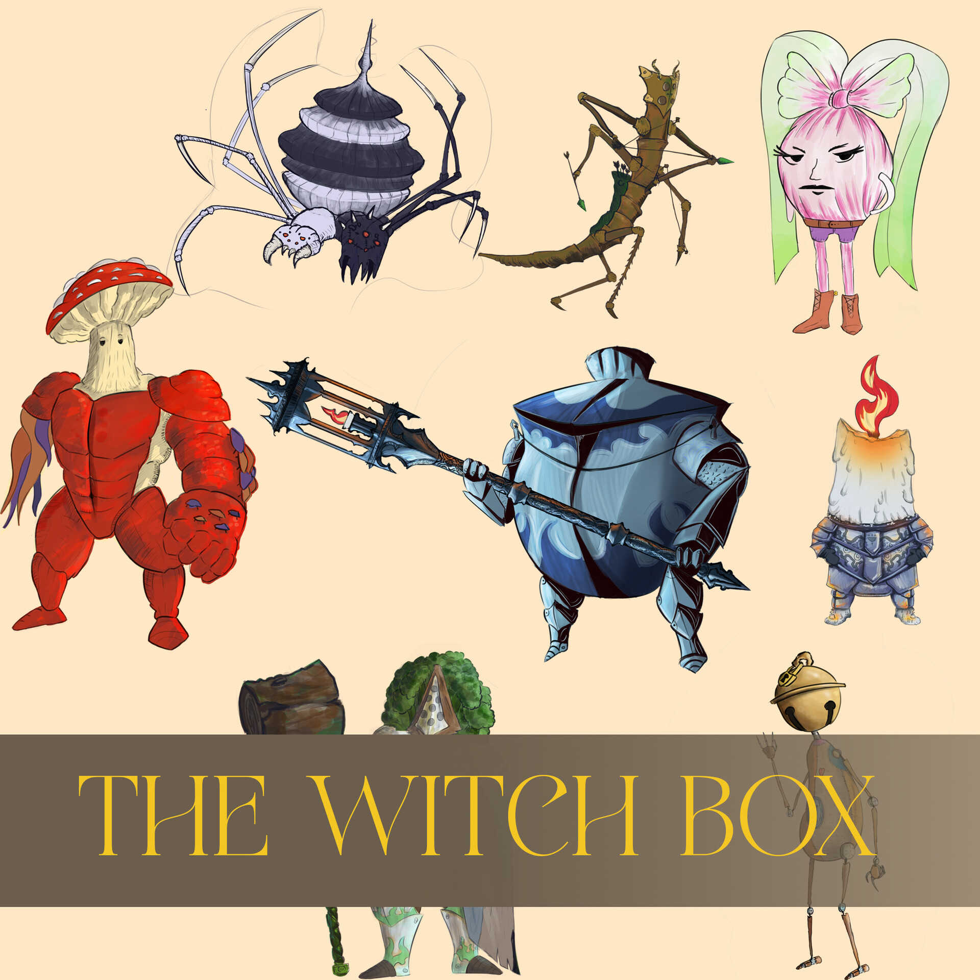 ArtStation - The Witch Box - Characters