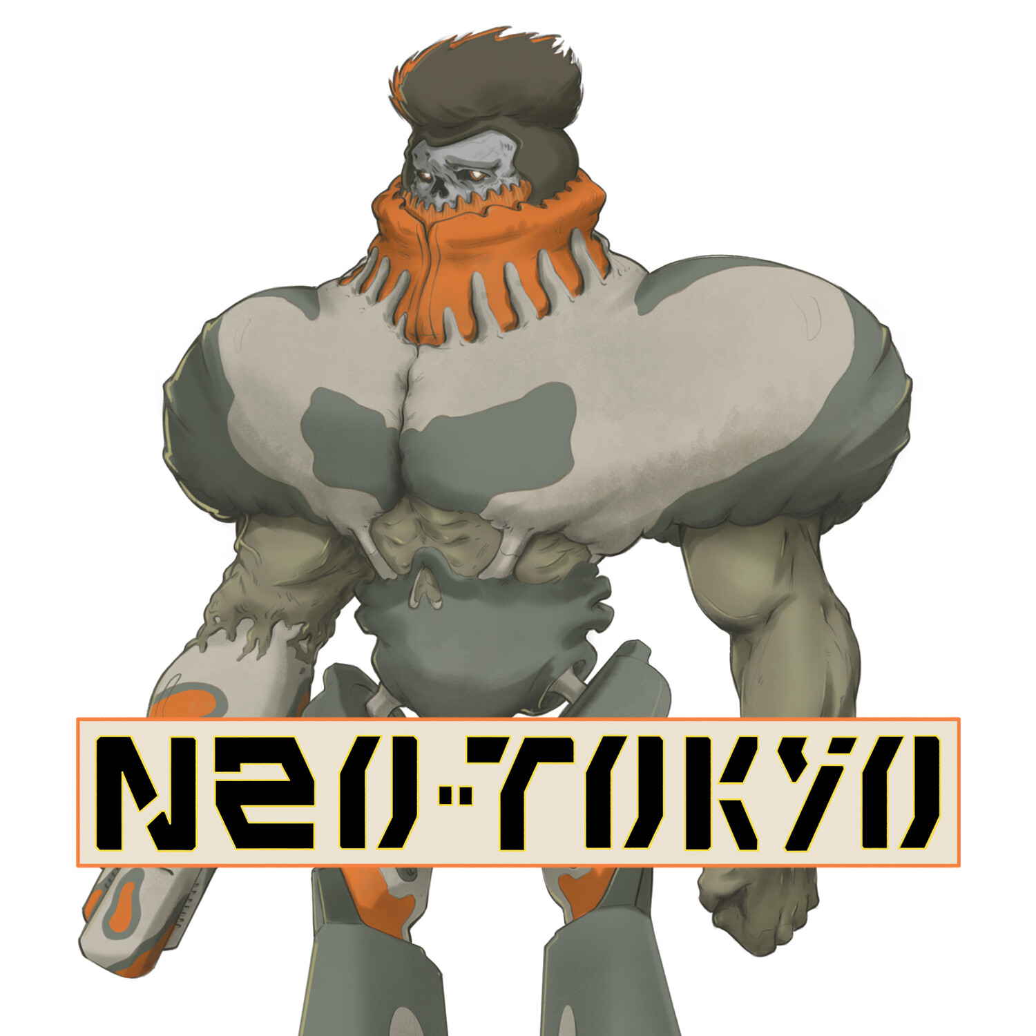 ArtStation - NeoTokyo Character concept - Mob Bodyguard