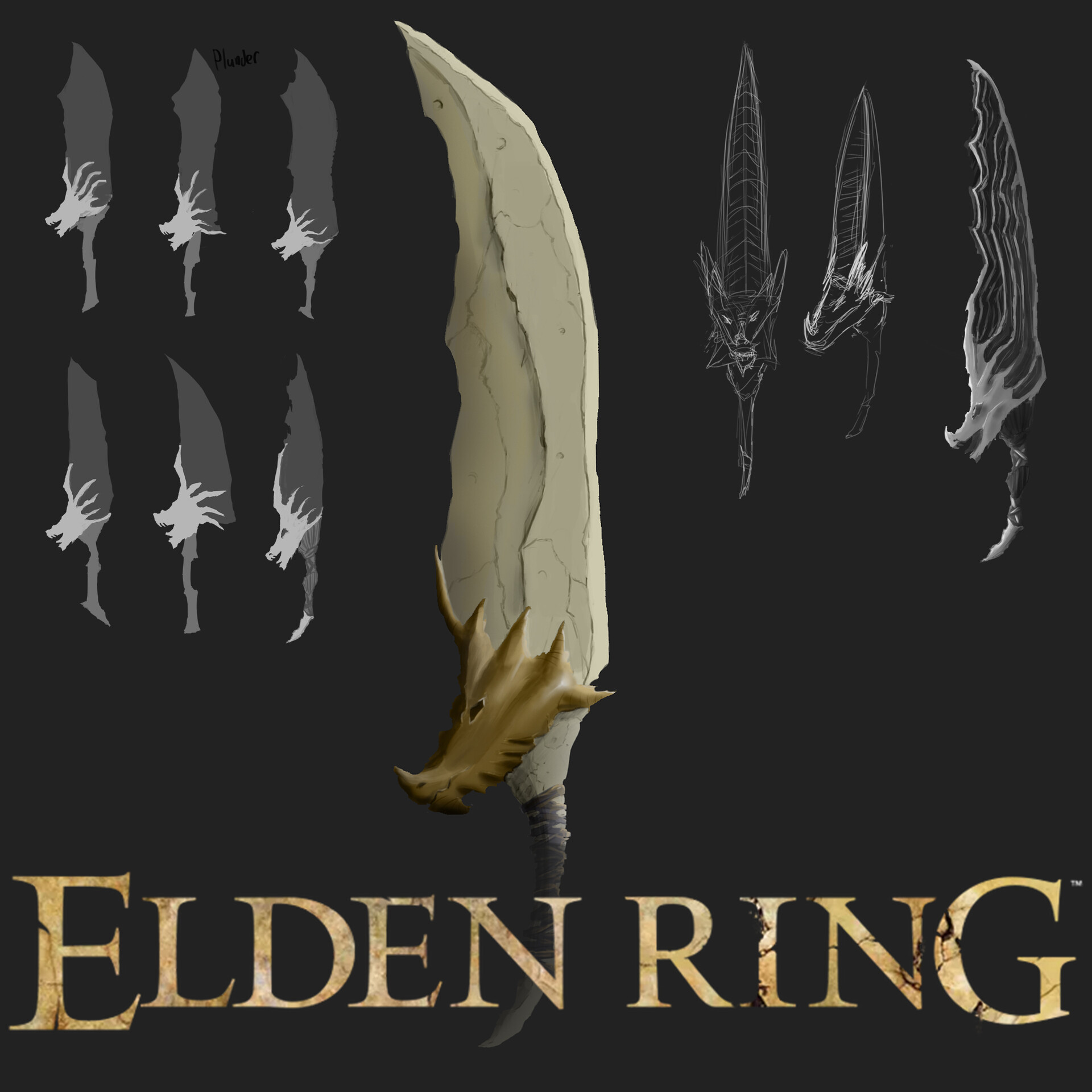 ArtStation - Elden Ring - Weapon Design (Fan Art)
