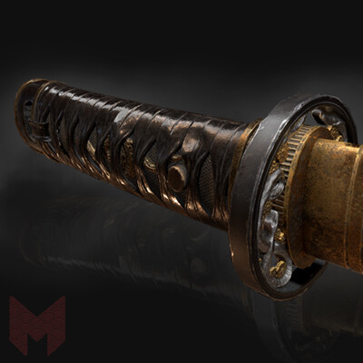 ArtStation - Tanto - Japanese Dagger