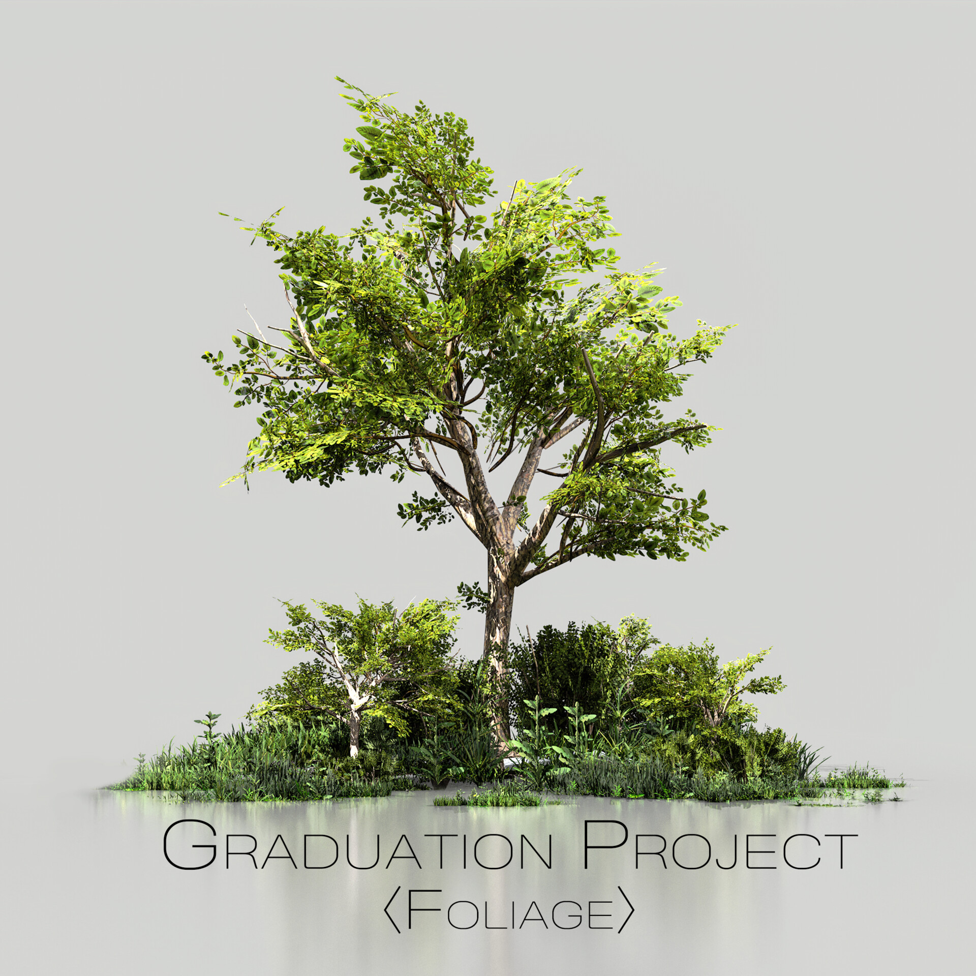 ArtStation - Graduation Project CLOUD - Foliage
