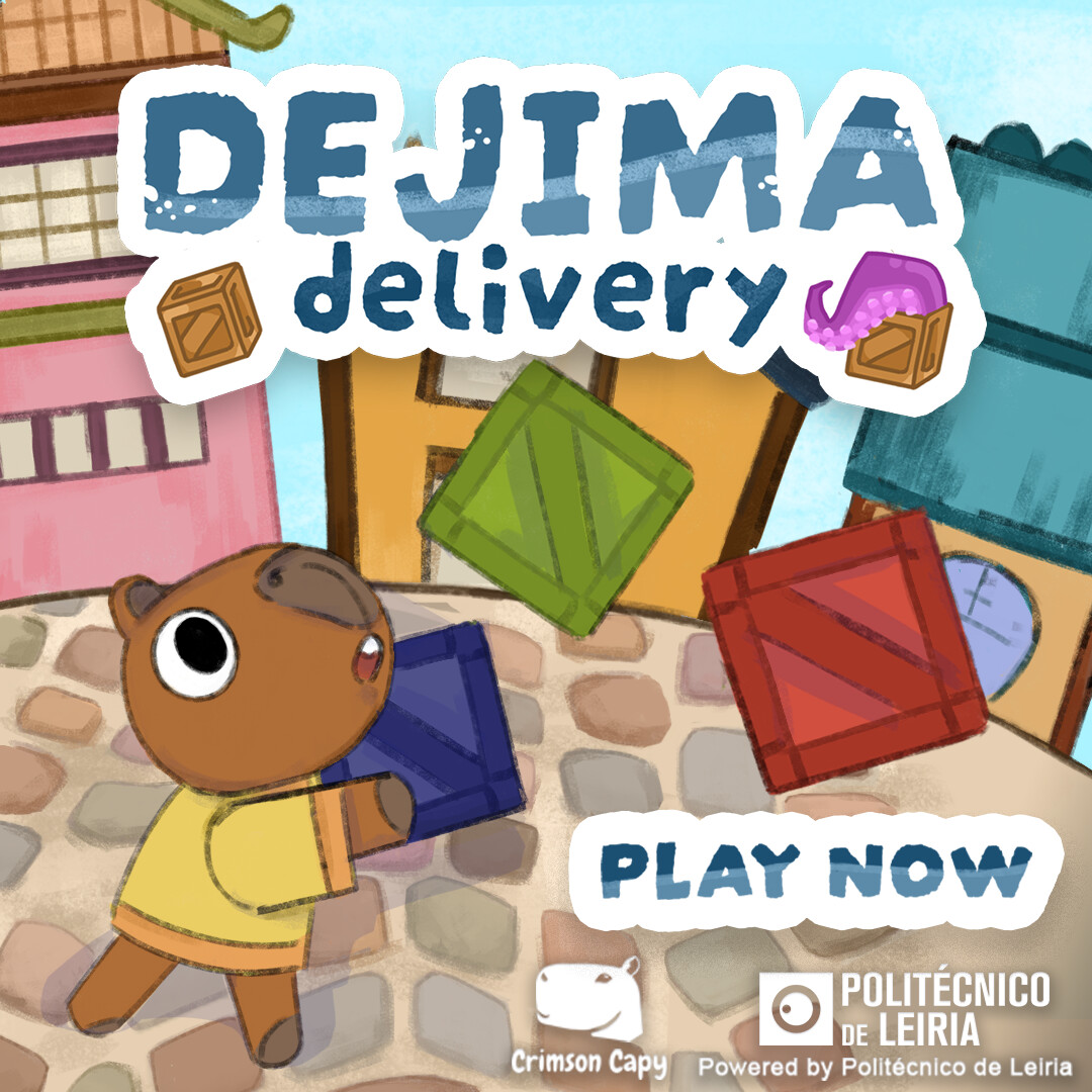 ArtStation - Poster Studies and Promo Art | Dejima Delivery