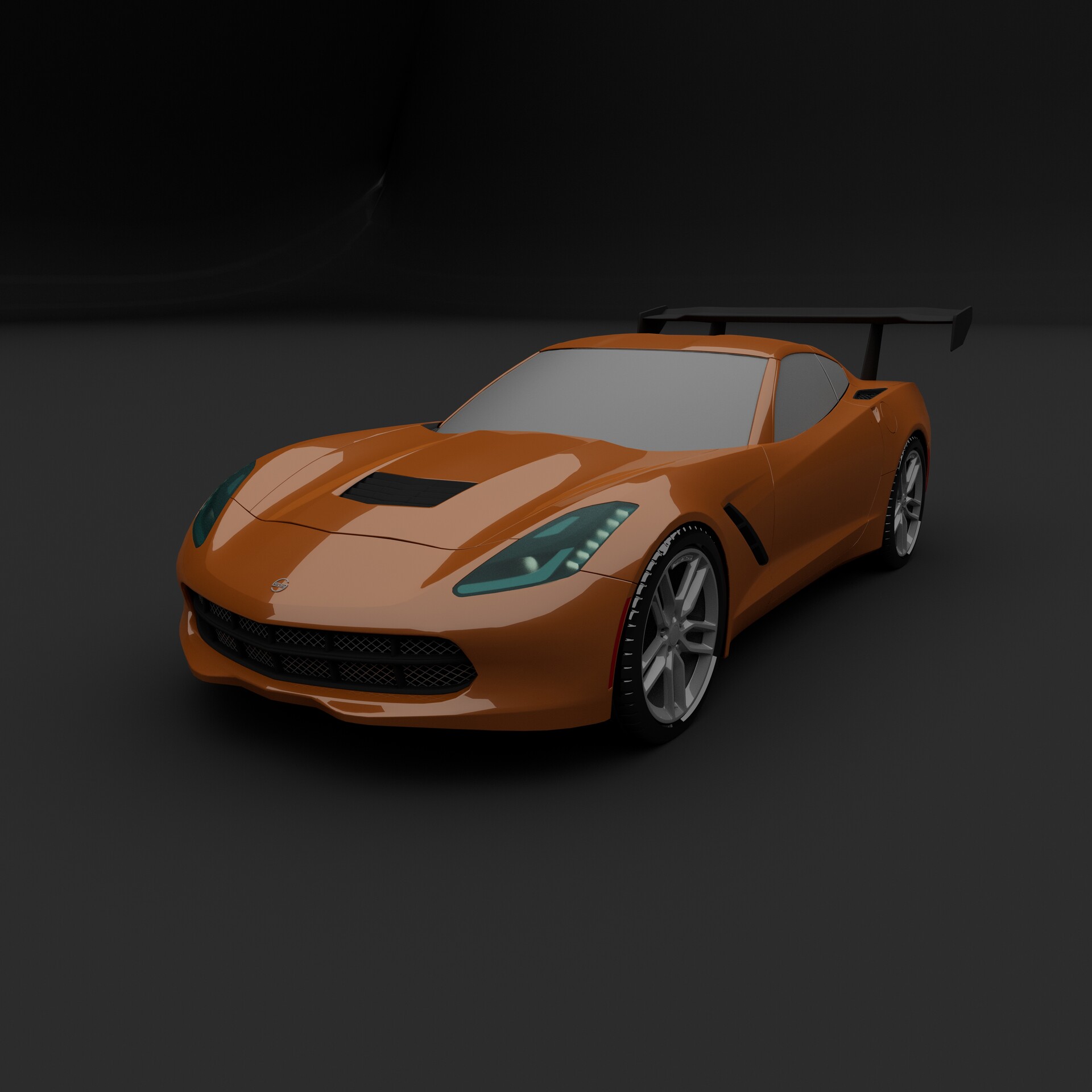 ArtStation - Corvette C7