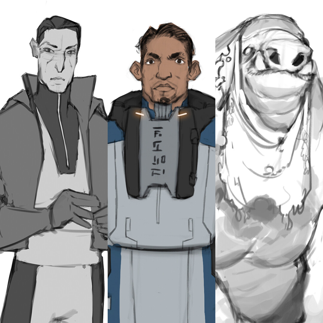 ArtStation - HUBRIS Characters