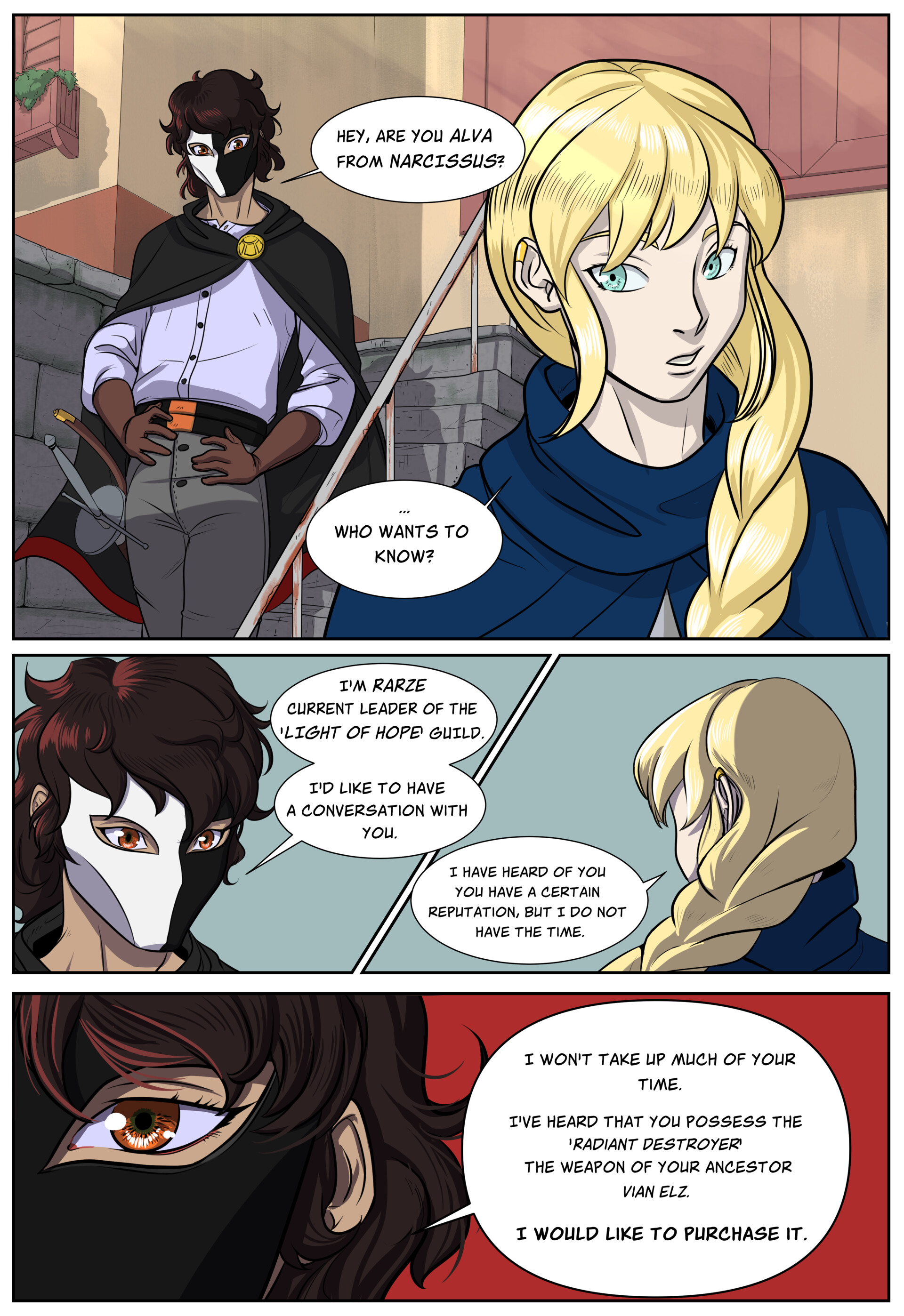 Elz - (WIP) Manga Taus - Rarze vs Alva