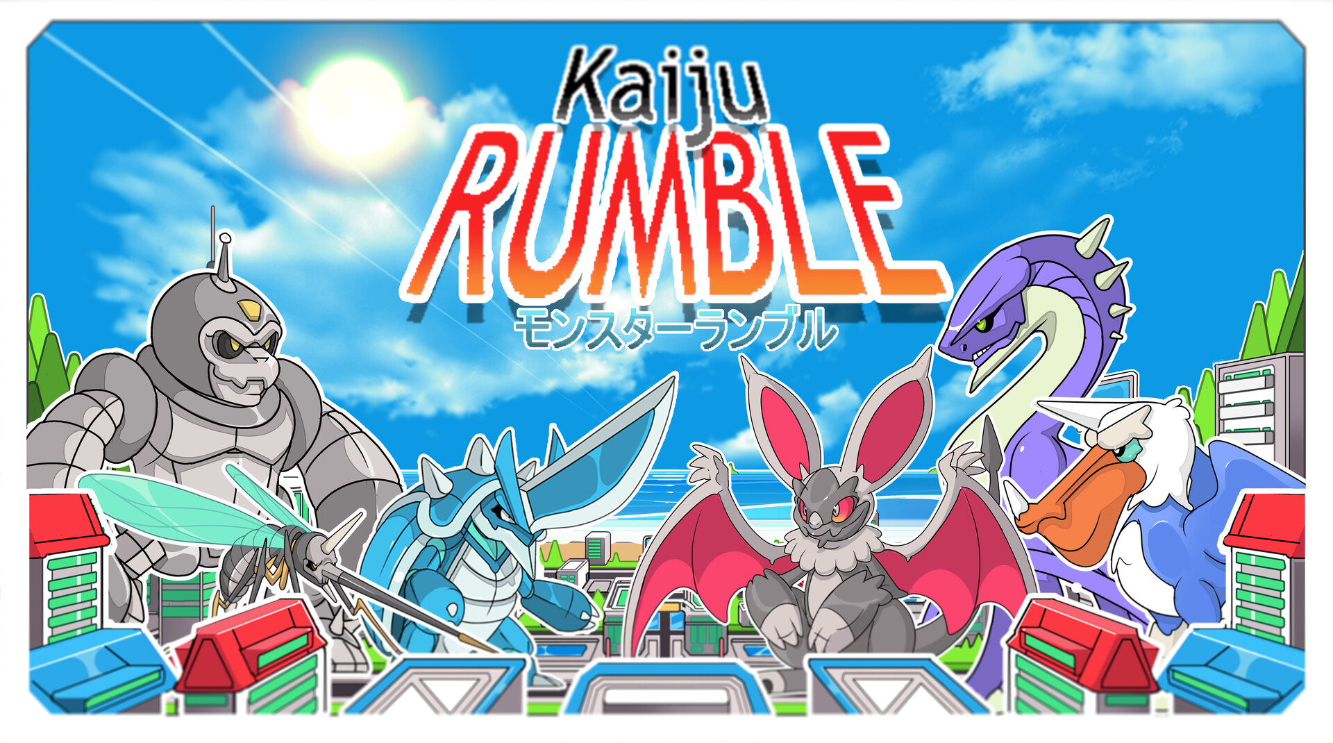 Ian Schmidt - Kaiju Rumble - a love letter to 16 bit games.
