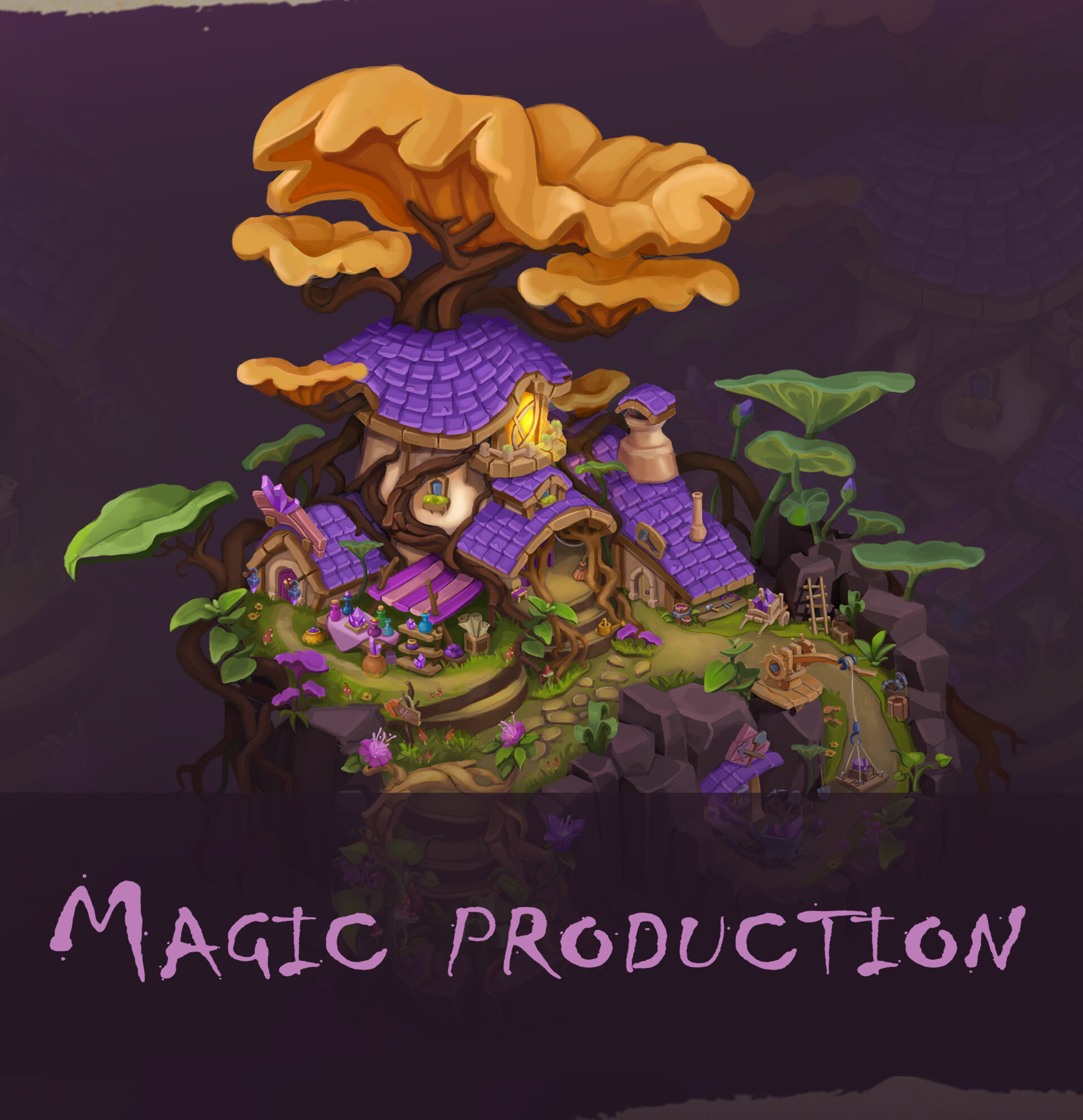 ArtStation - Diploma project "Magic production"