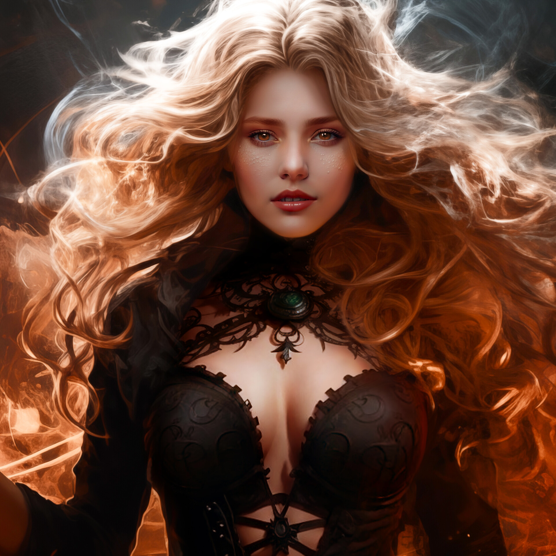 ArtStation - Magic girl