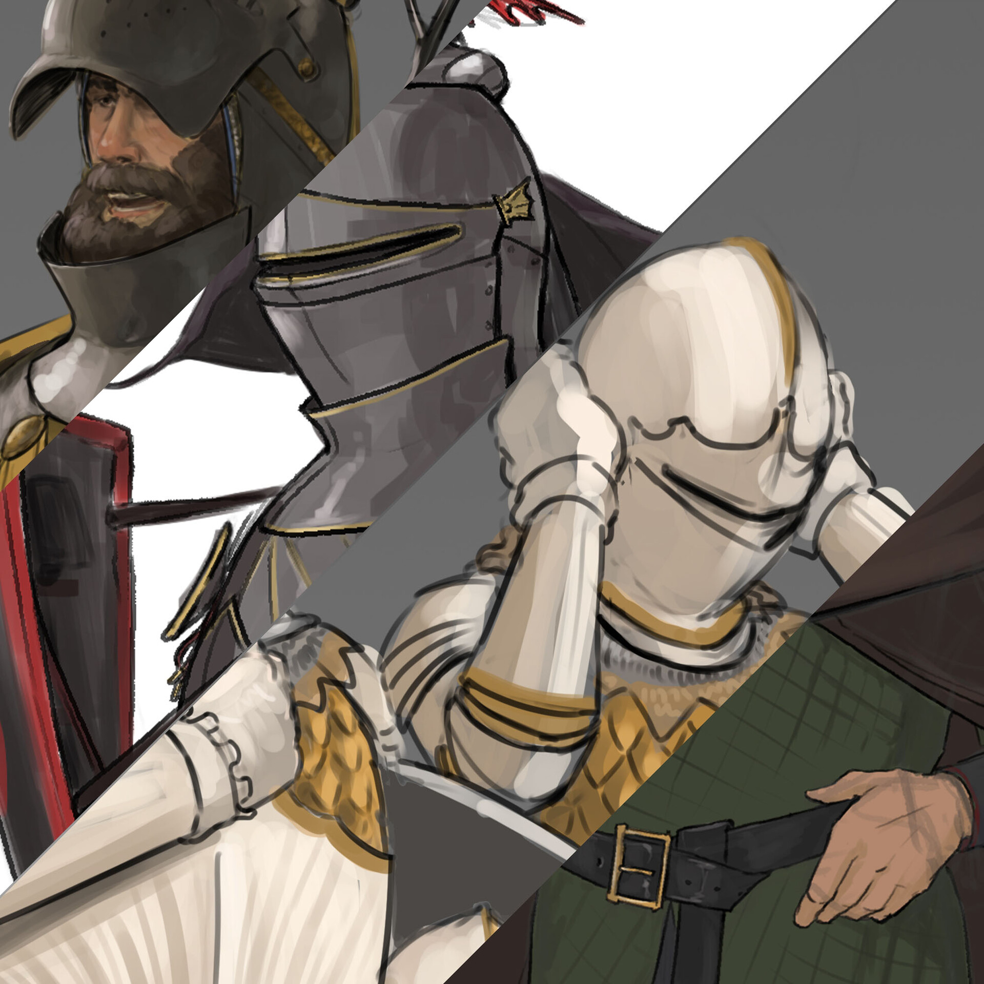 ArtStation - Hedge Knight - Fan Illustrations