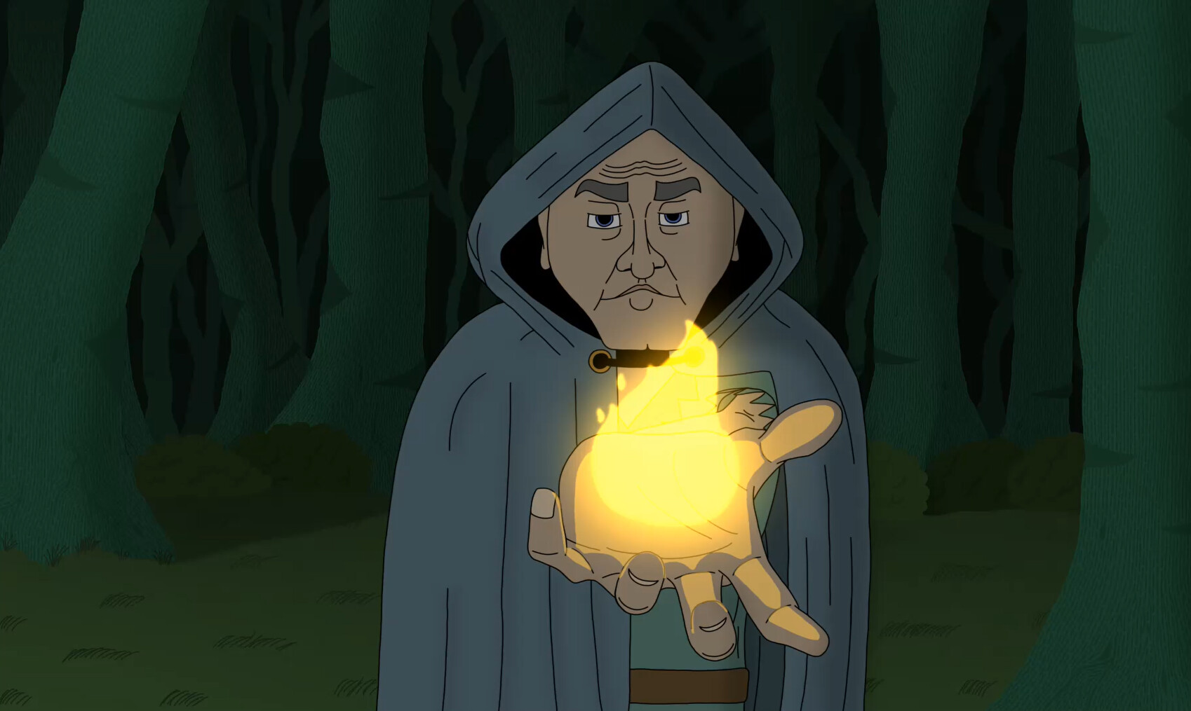 ArtStation - Cloaked Wizard Character Animation