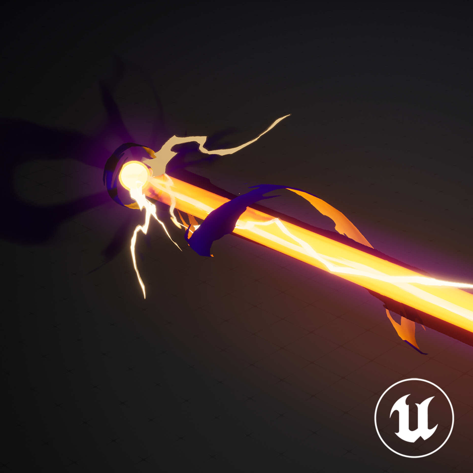 ArtStation - Dark Matter Beam VFX