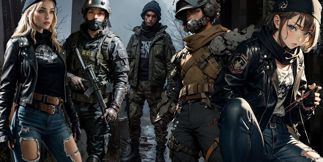 ArtStation - 500 Post Apocalypse Illustration Megapack resources now in ...