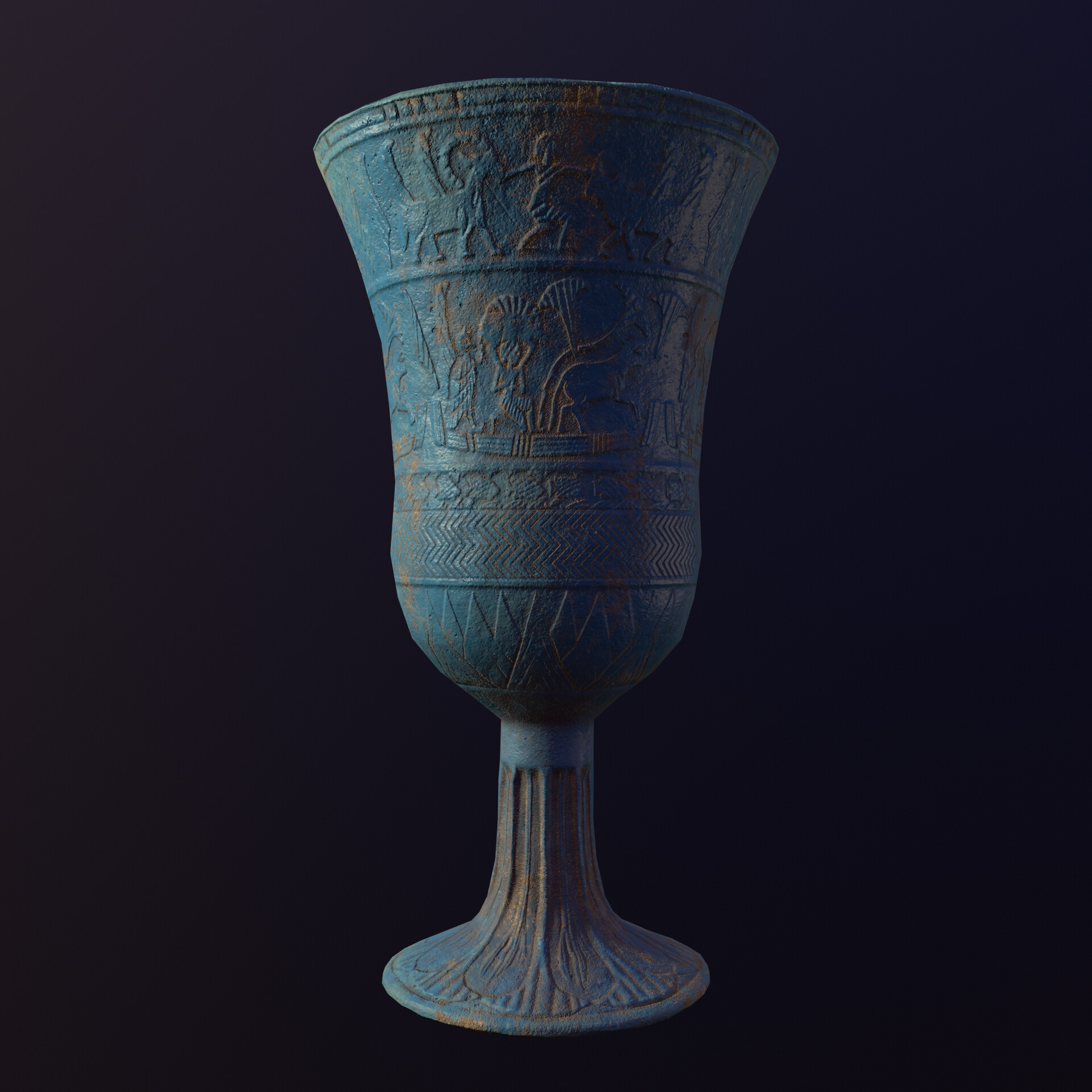ArtStation - Egyptian Chalice