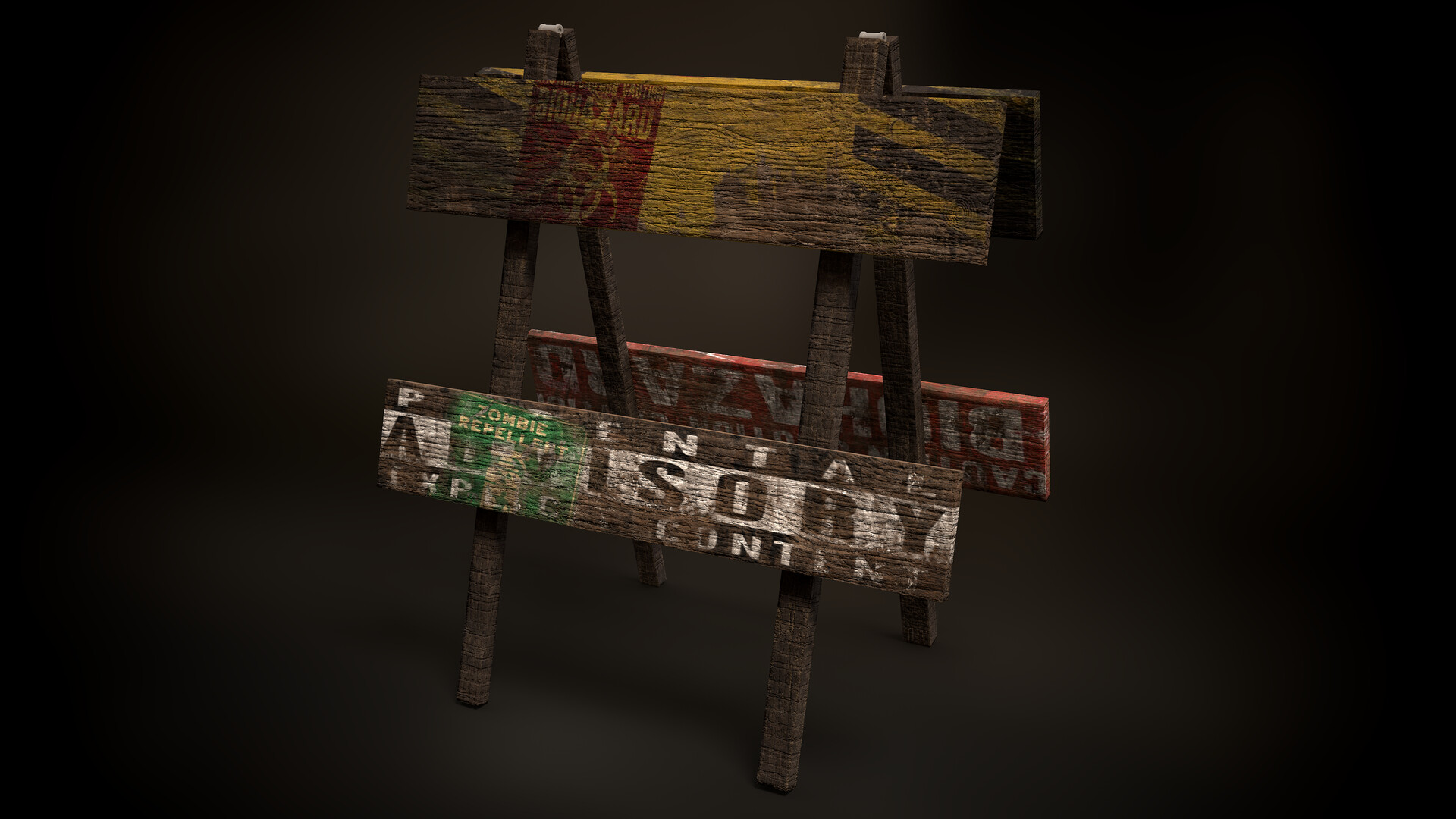 ArtStation - Post-apocalyptic sign