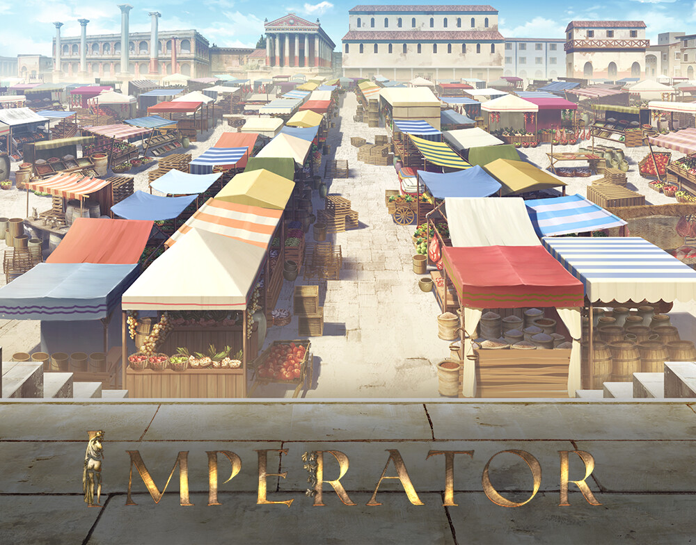 ArtStation - Ancient Roman's Life - Market