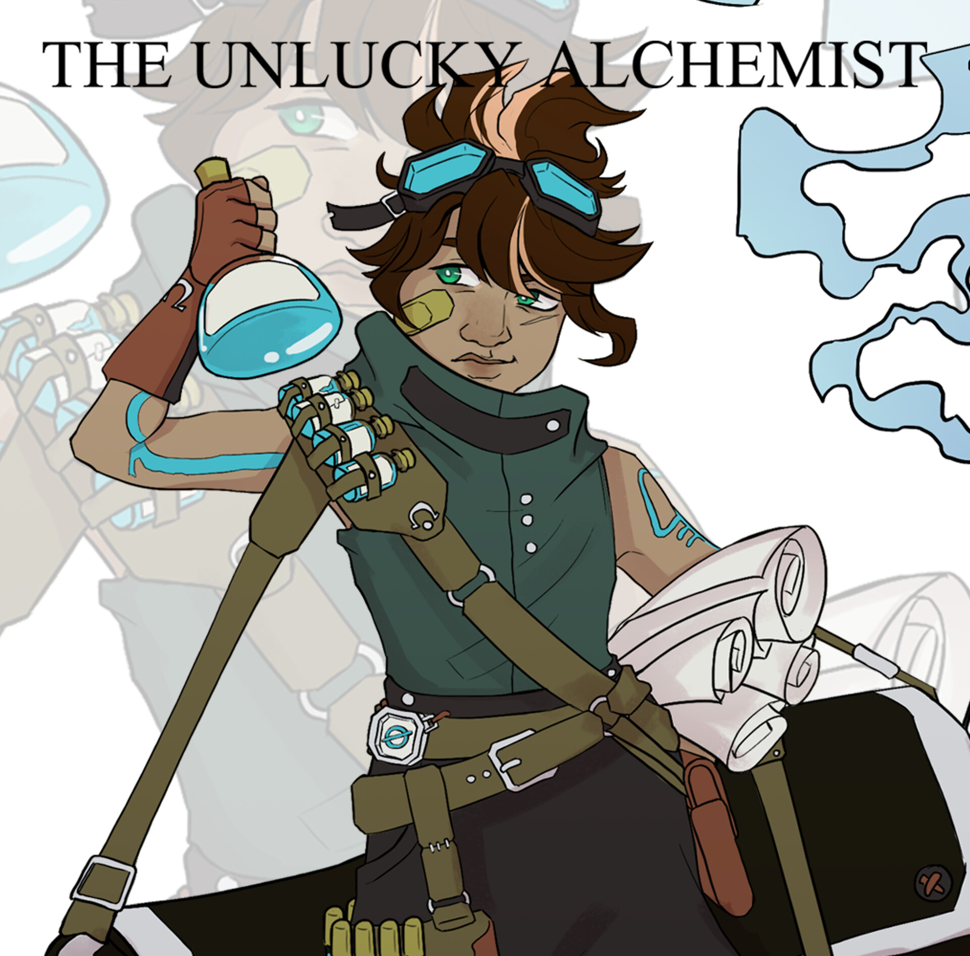 ArtStation - The unlucky Alchemist