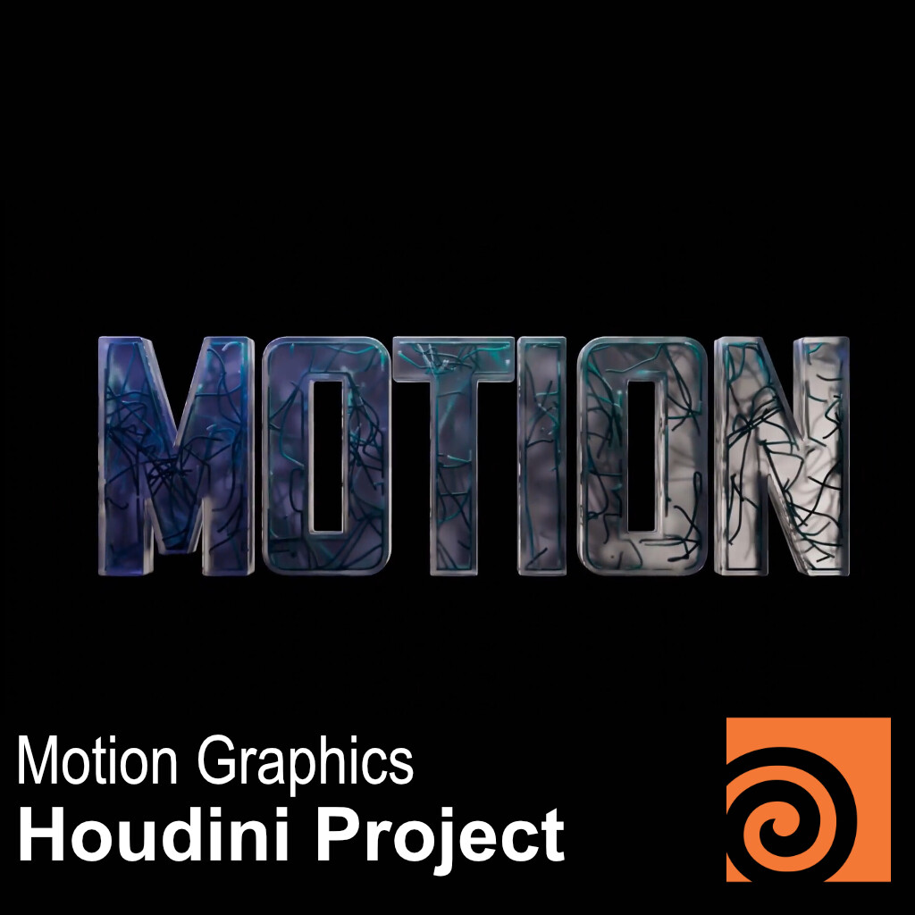 ArtStation - Houdini - Motion Graphics Study
