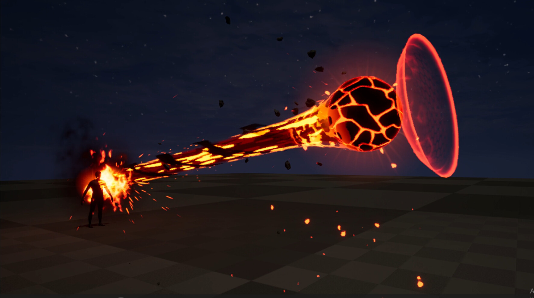 ArtStation - Magma Beam