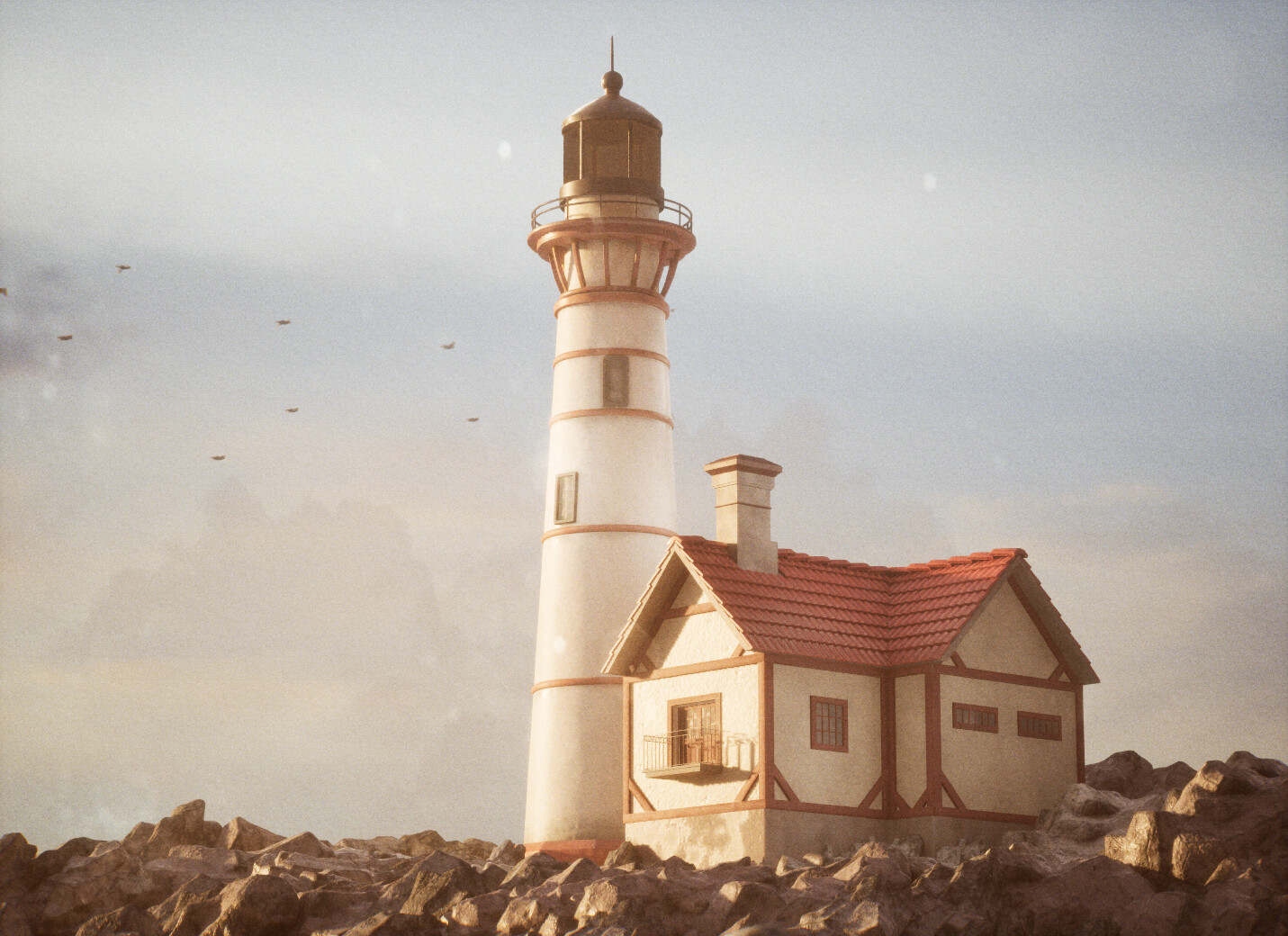 ArtStation - Lighthouse - WIP