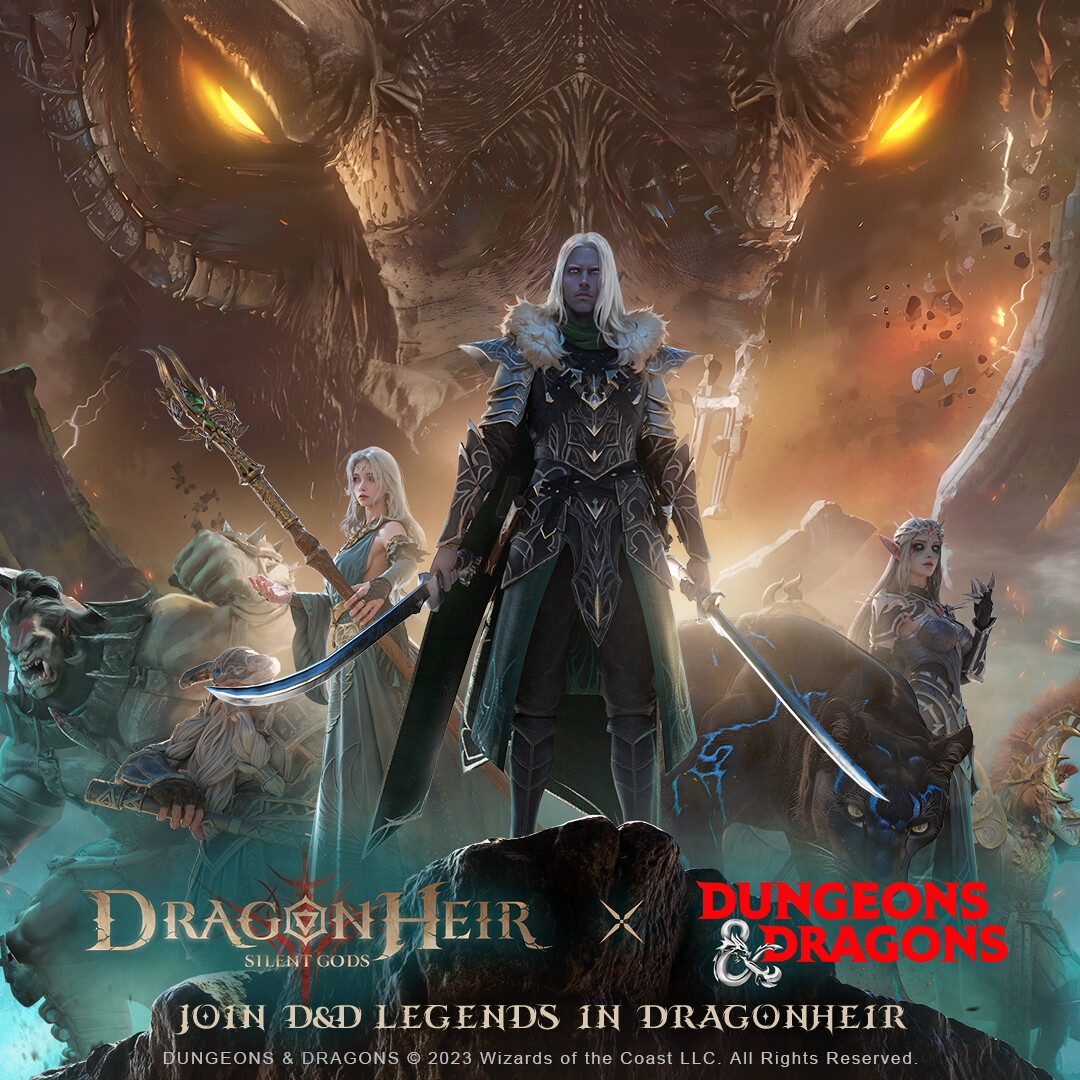 ArtStation - Dragonheir: Silent Gods X DND