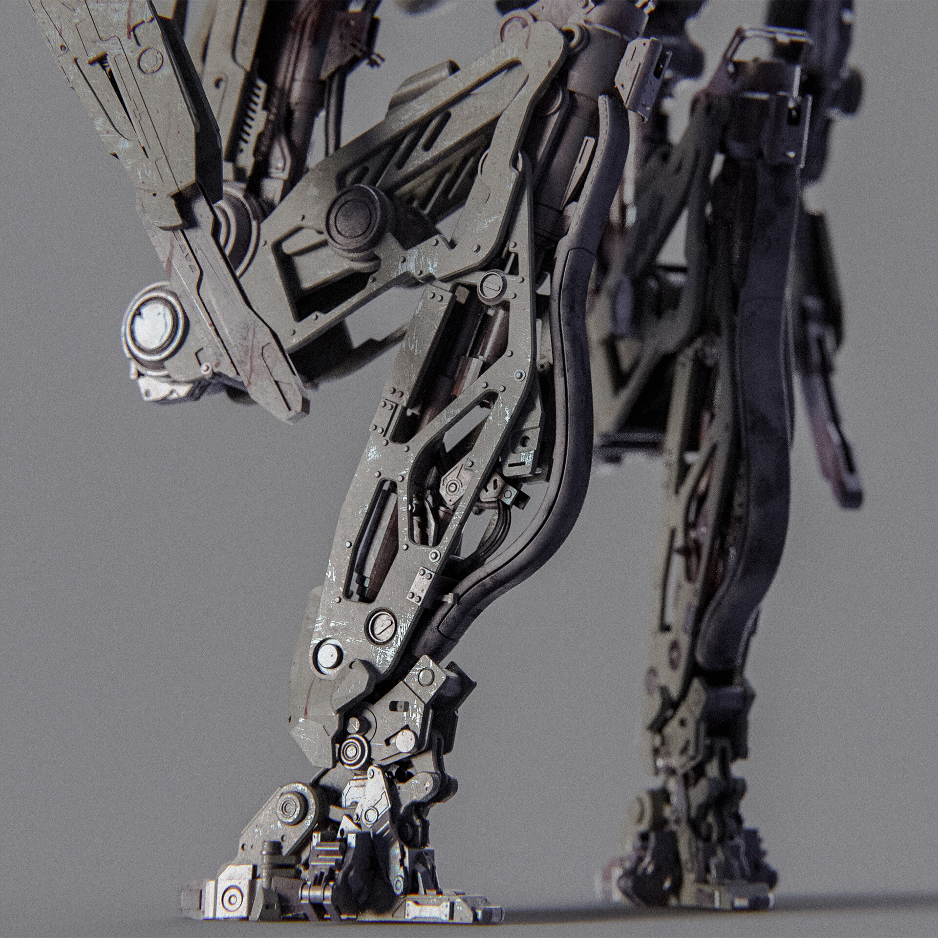 ArtStation - Mantis Mech - 10h Design Challenge