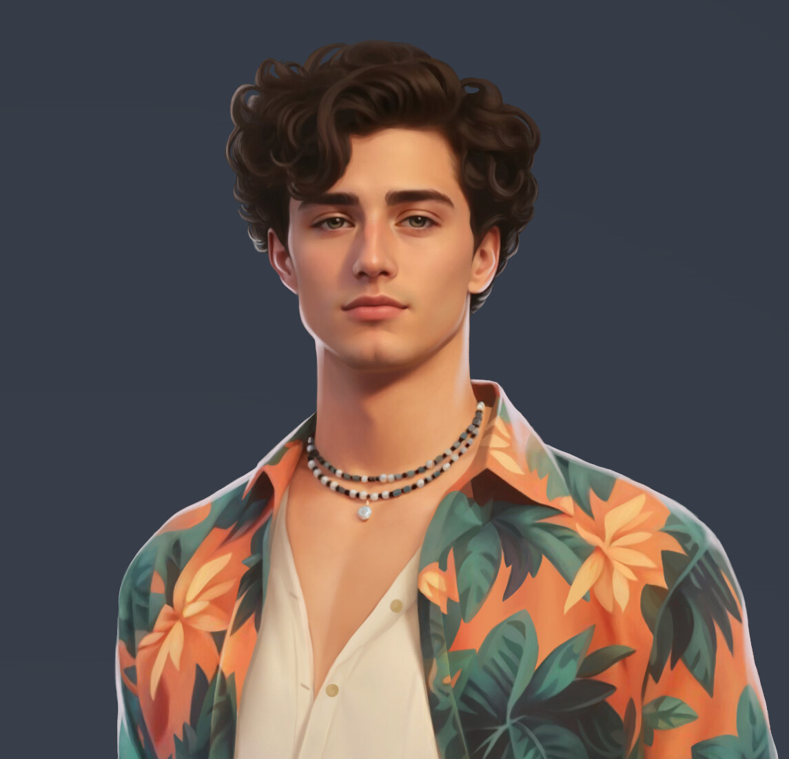 ArtStation - Male character for interactive story game