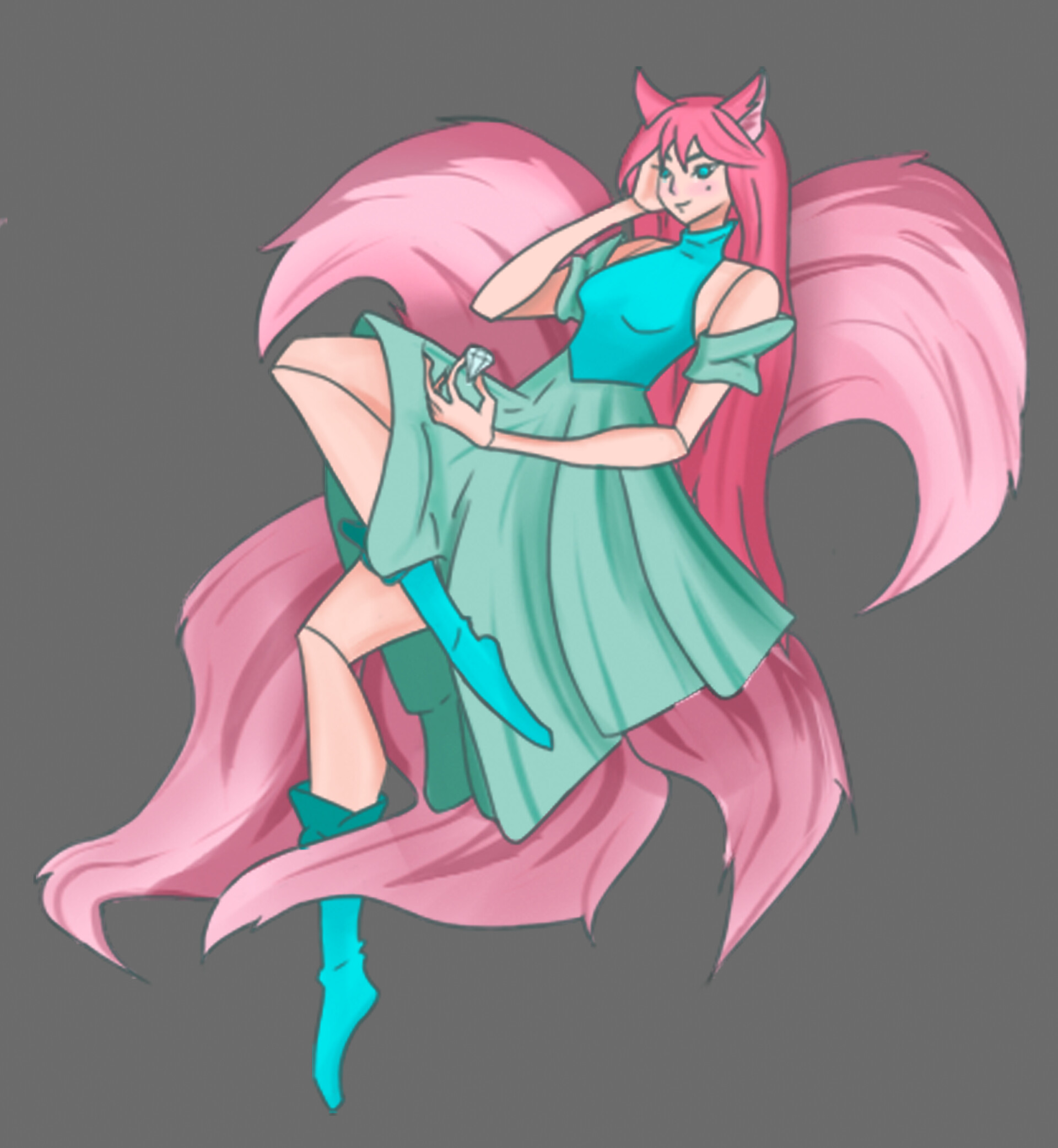 ArtStation - Fox-2D Platformer concept