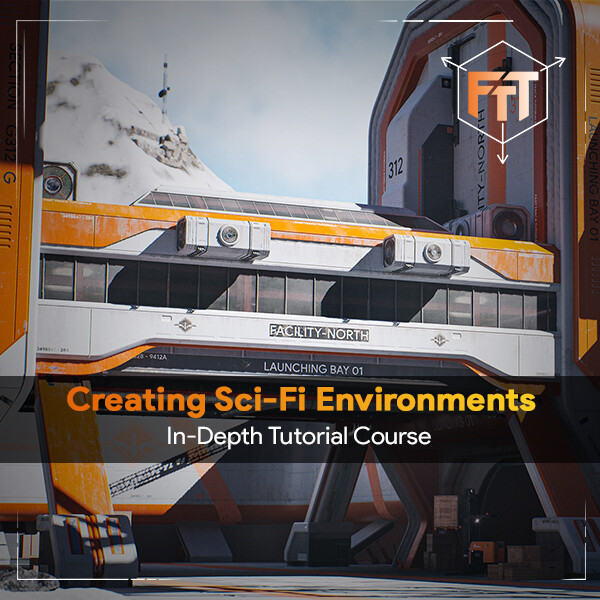 ArtStation - Sci-Fi Tutorial Course End Result