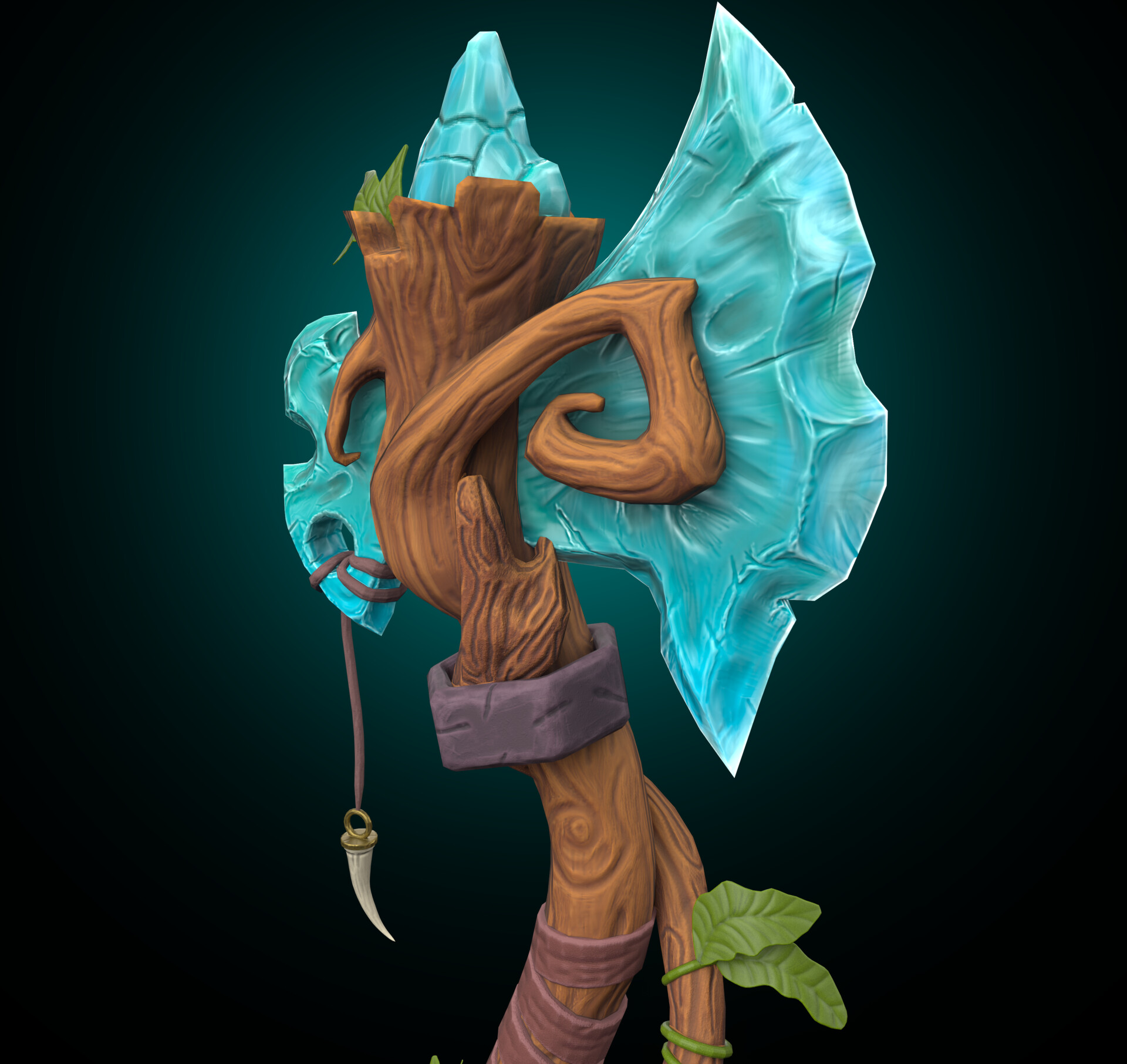 ArtStation - Frostbite Axe