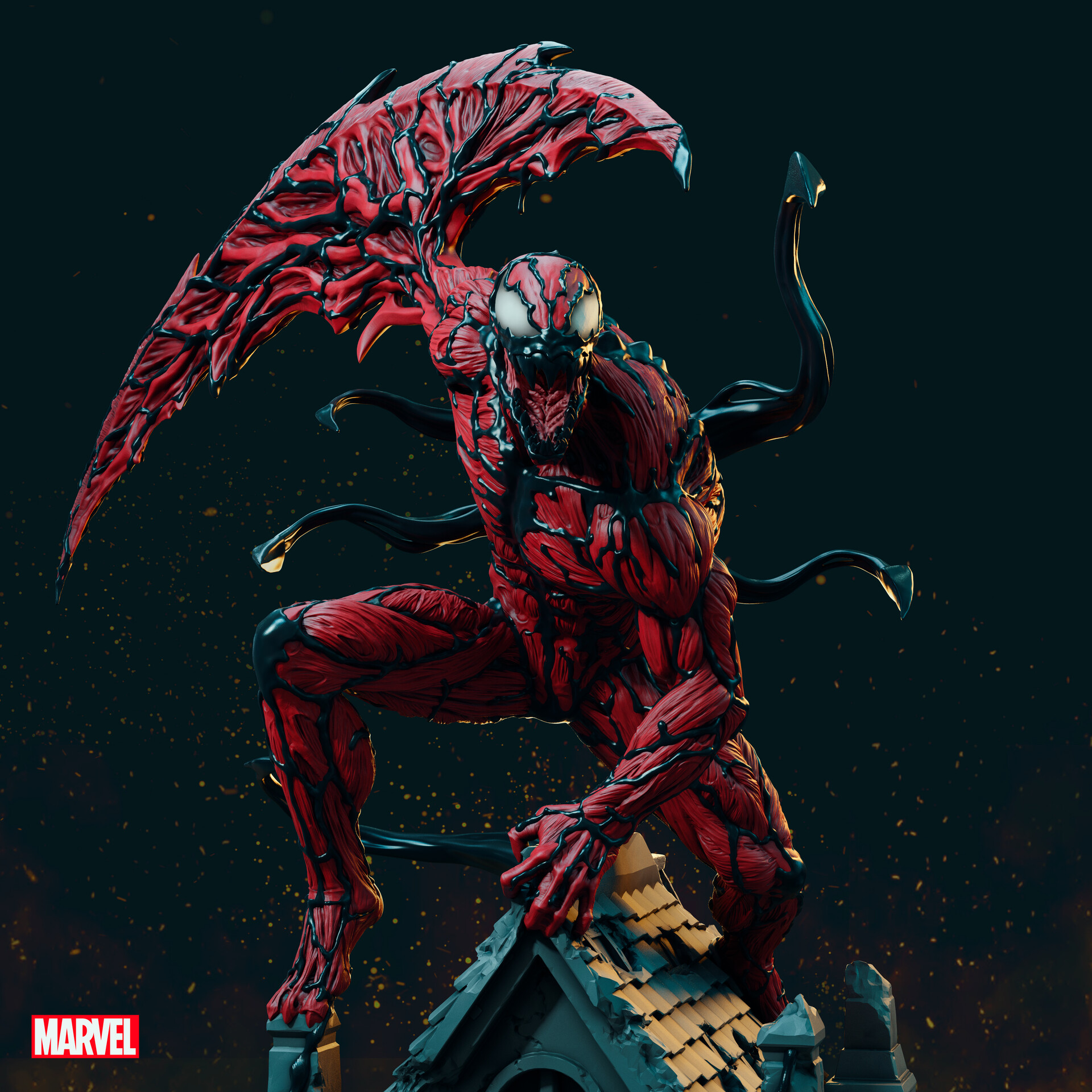 ArtStation - Carnage FanArt Marvel