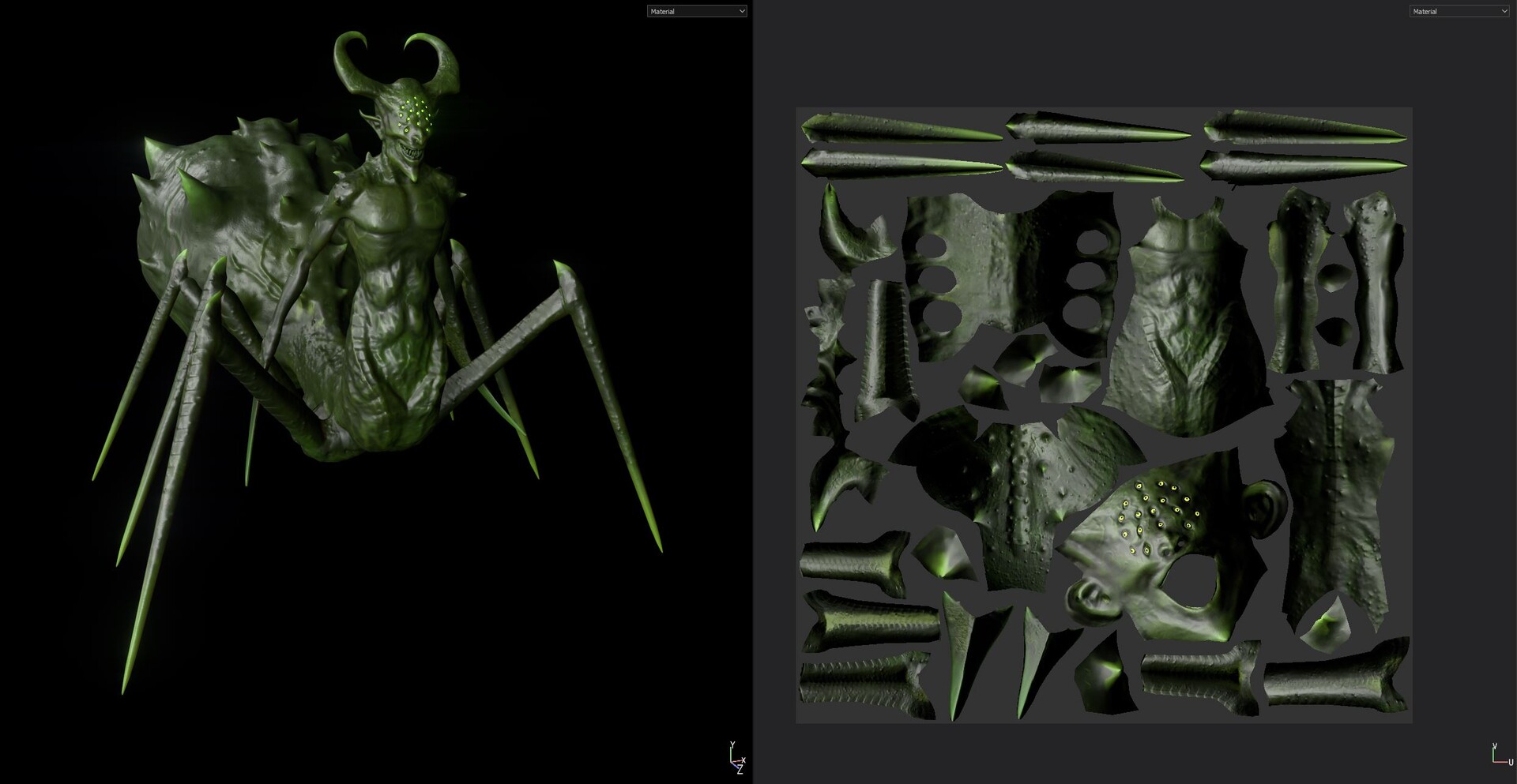 ArtStation - Poison Swamp Drider