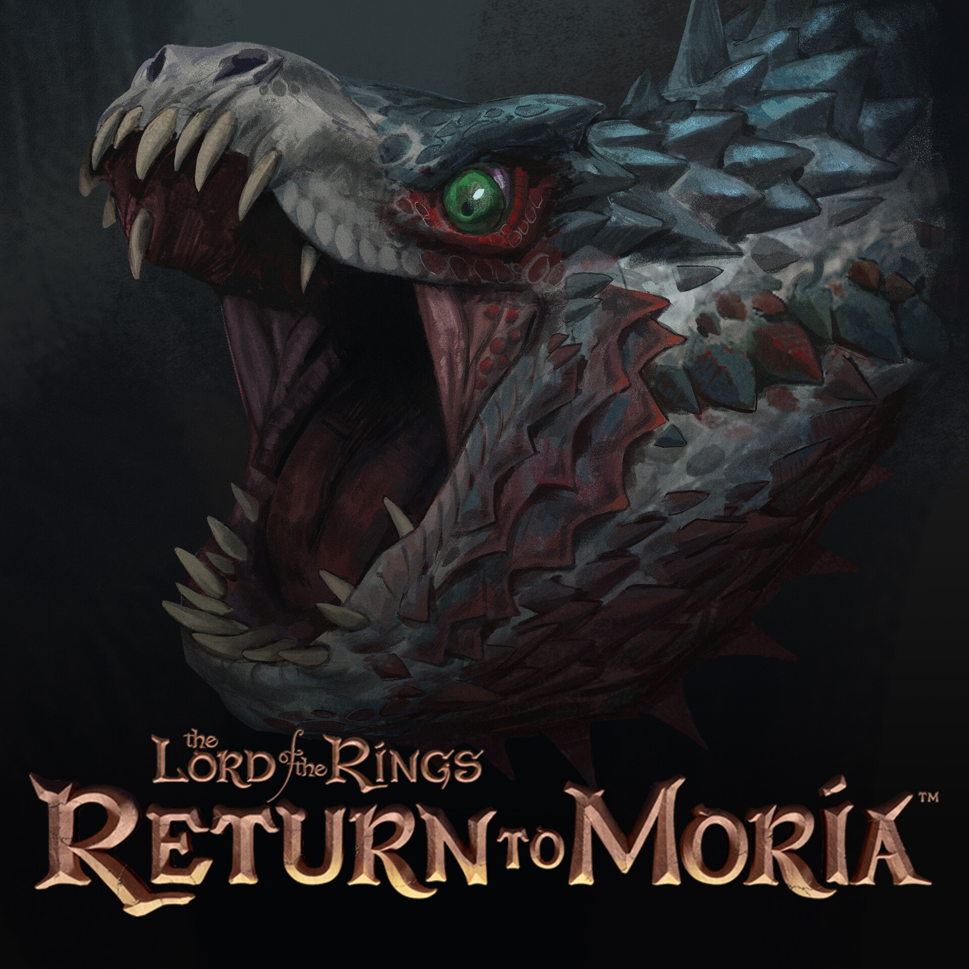 ArtStation - Return to Moria - Mountain drakes